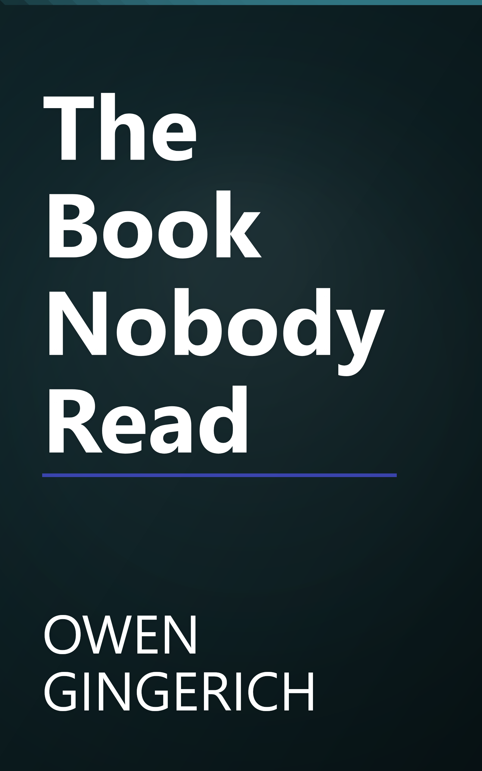 The Book Nobody Read book cover
