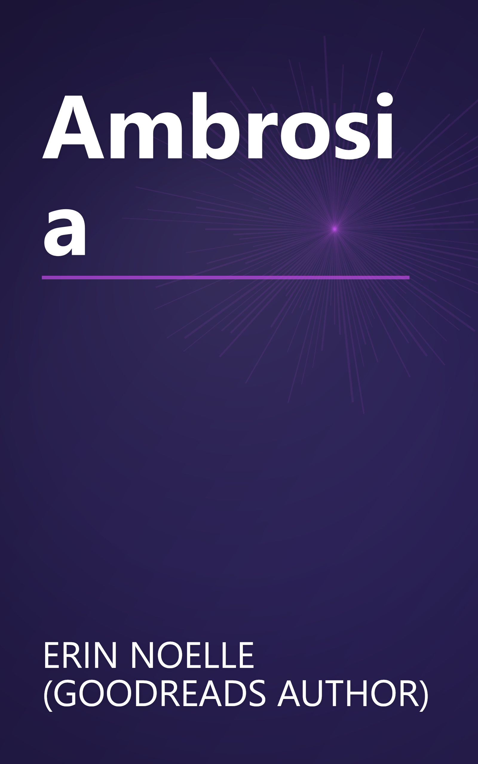 Ambrosia book cover