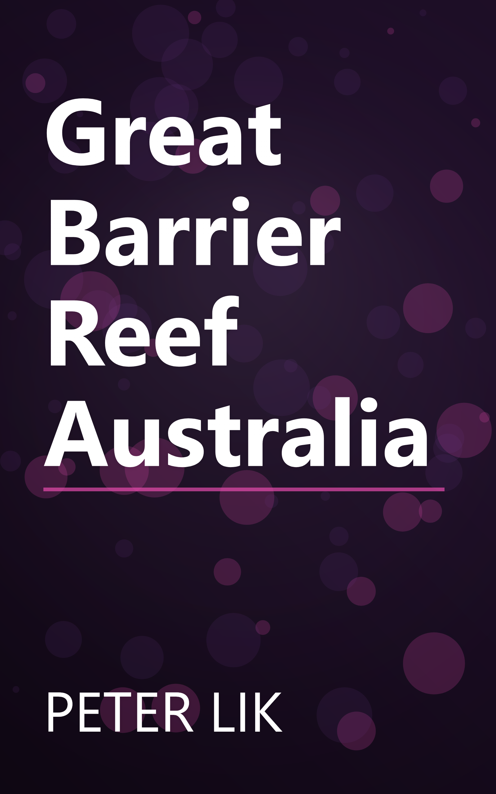 Great Barrier Reef Australia book cover