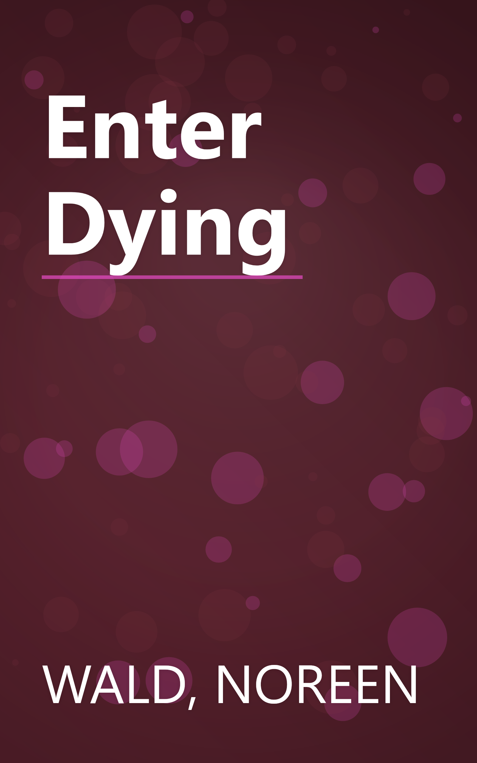 Enter Dying book cover
