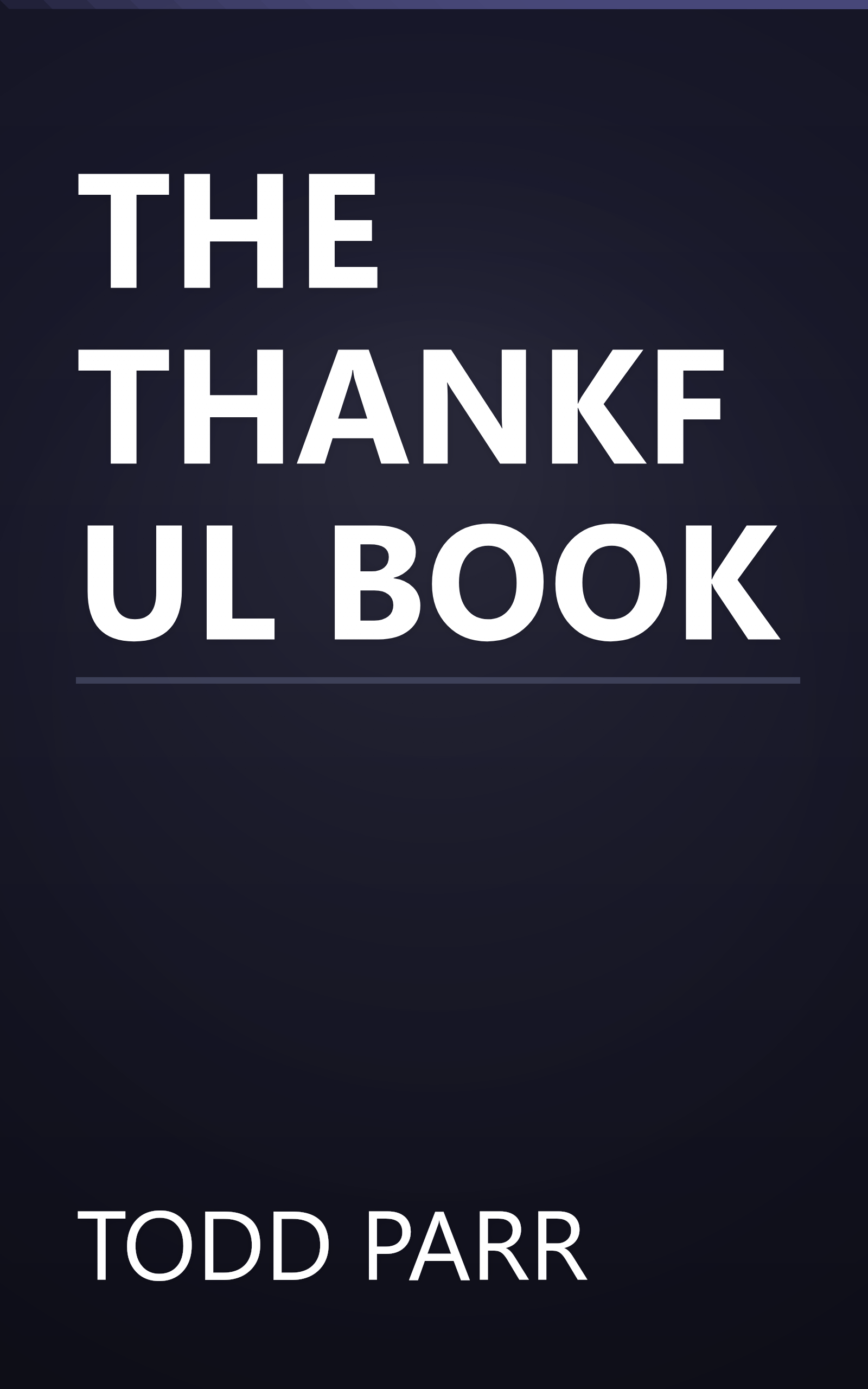 THE THANKFUL BOOK book cover