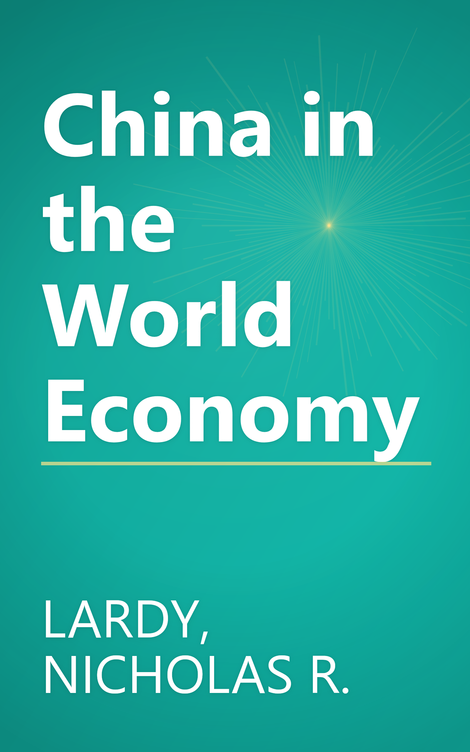 China in the World Economy book cover