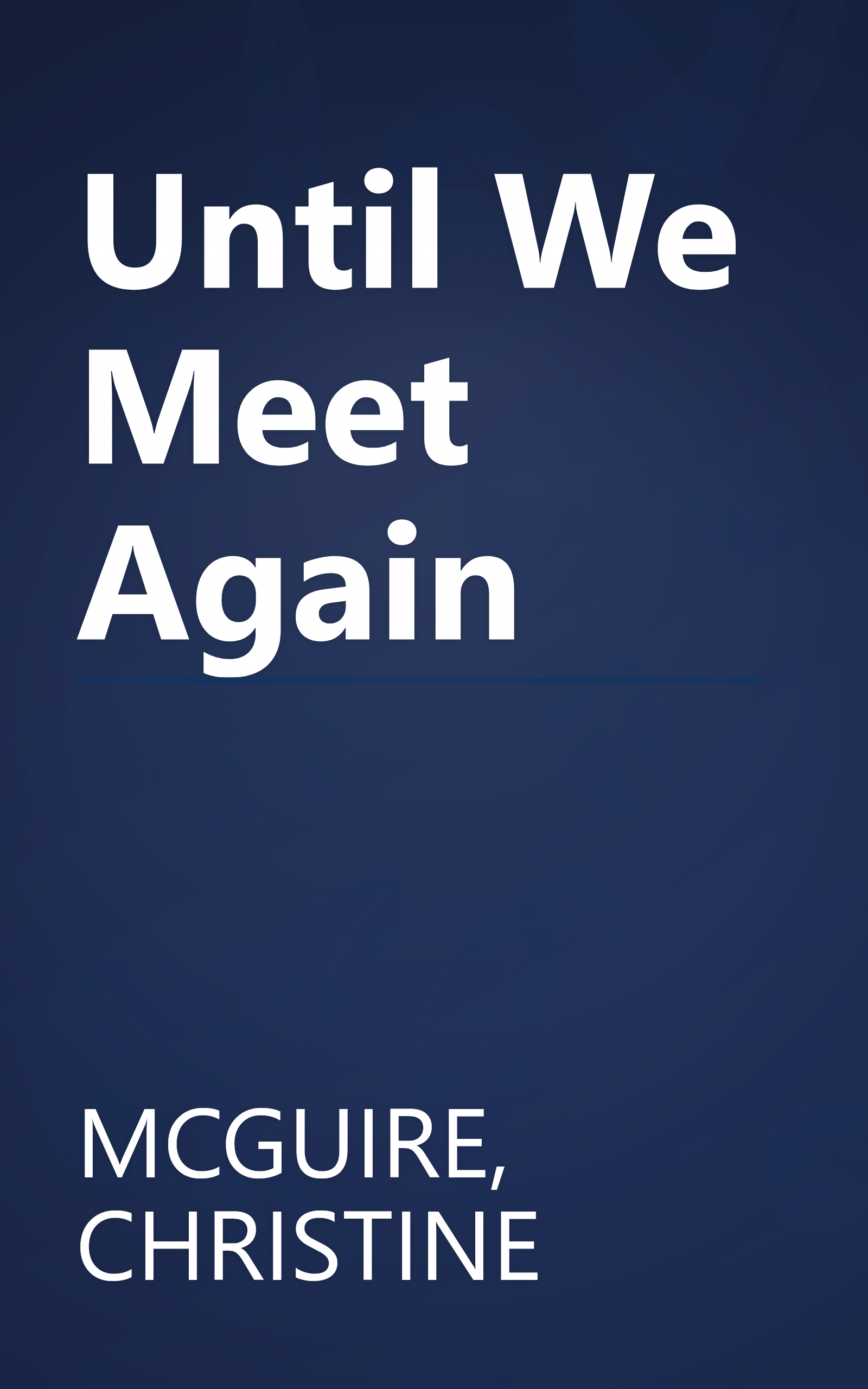 Until We Meet Again book cover