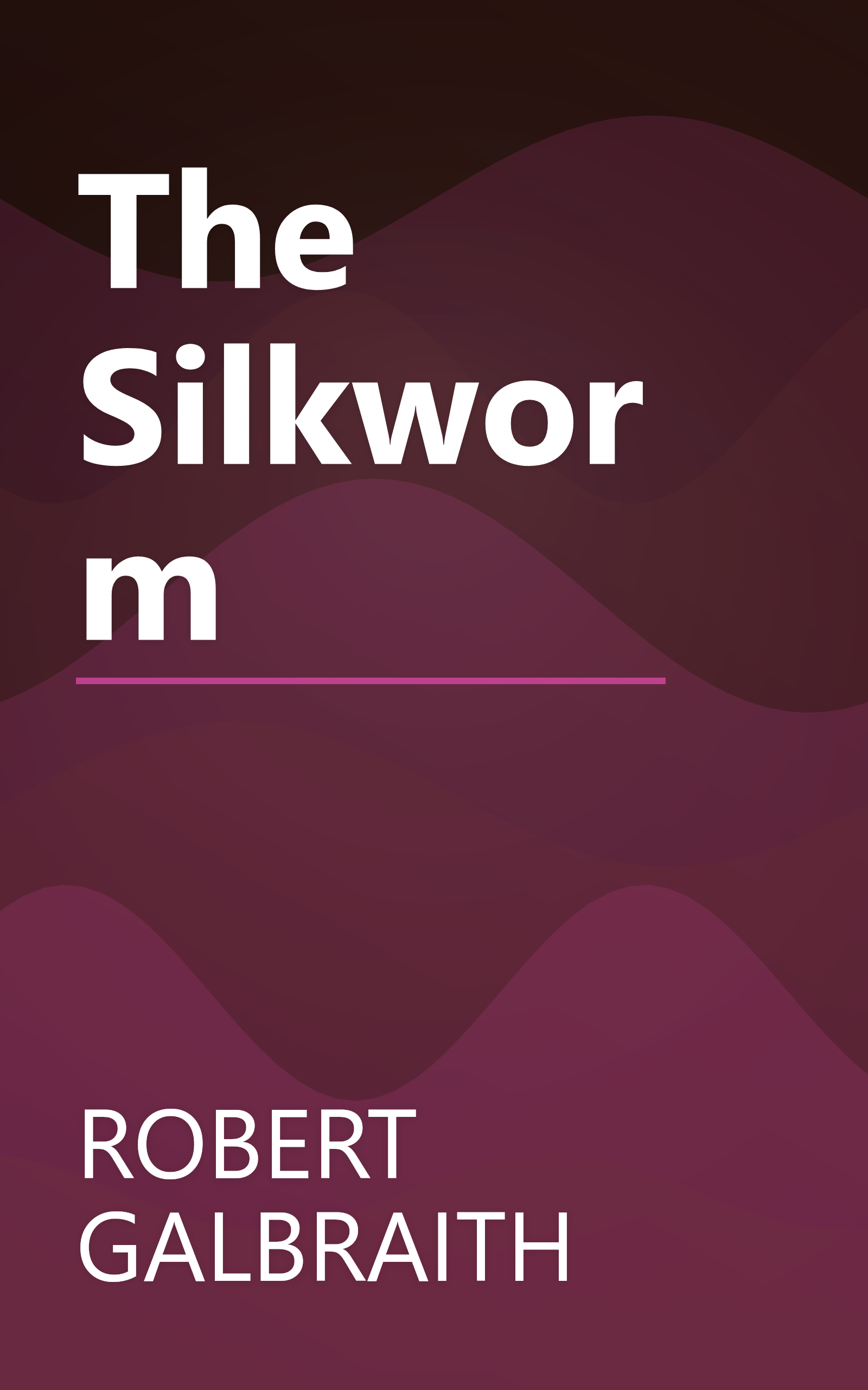 The Silkworm book cover