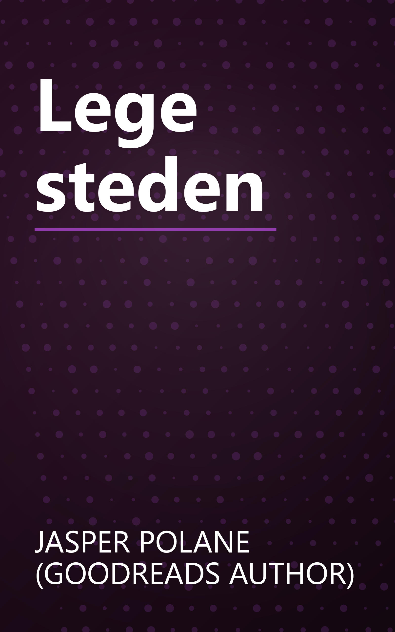 Lege steden book cover