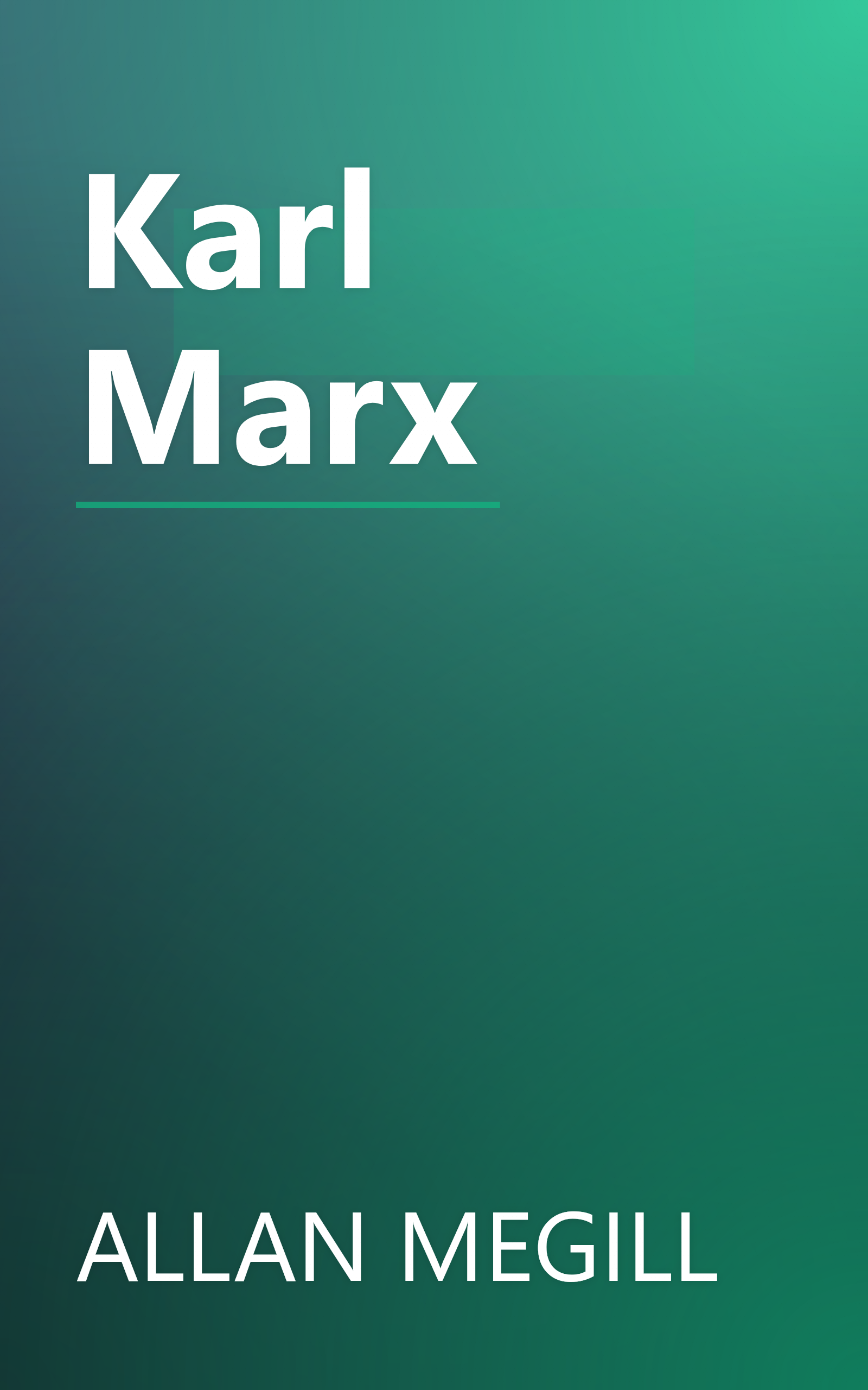 Karl Marx book cover