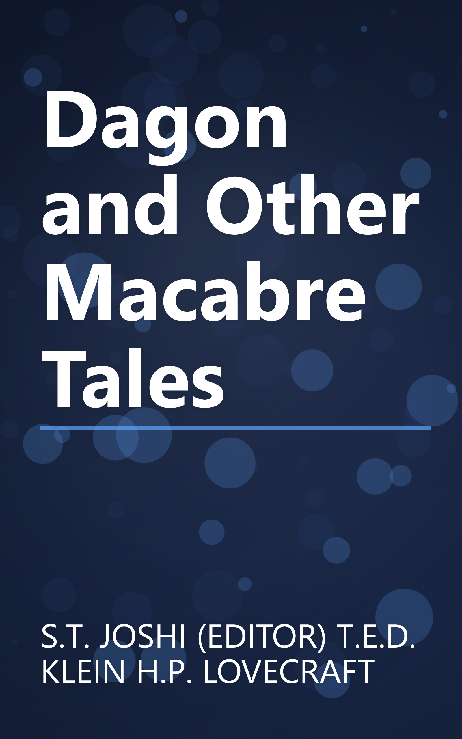 Dagon and Other Macabre Tales book cover