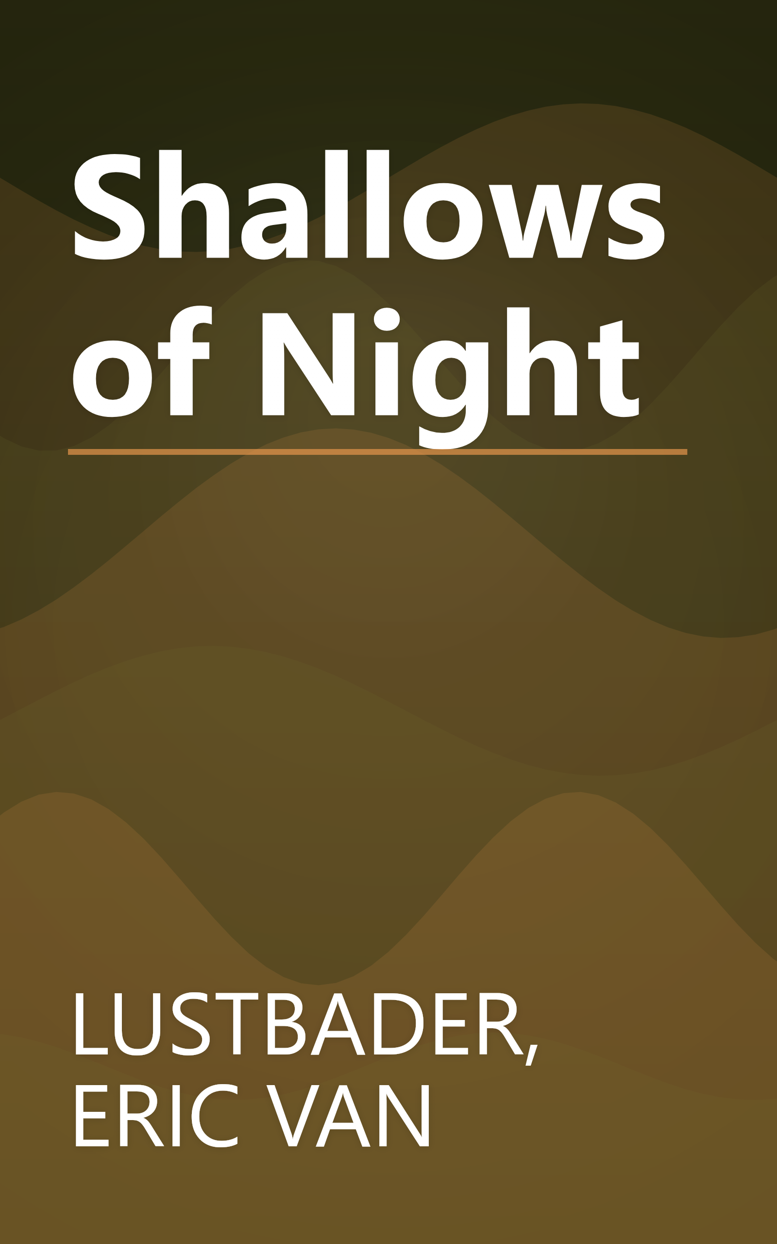 Shallows of Night book cover