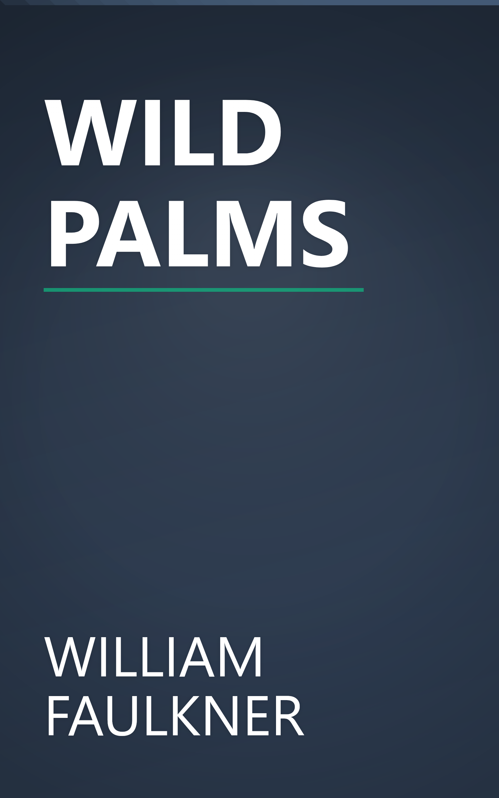 WILD PALMS book cover