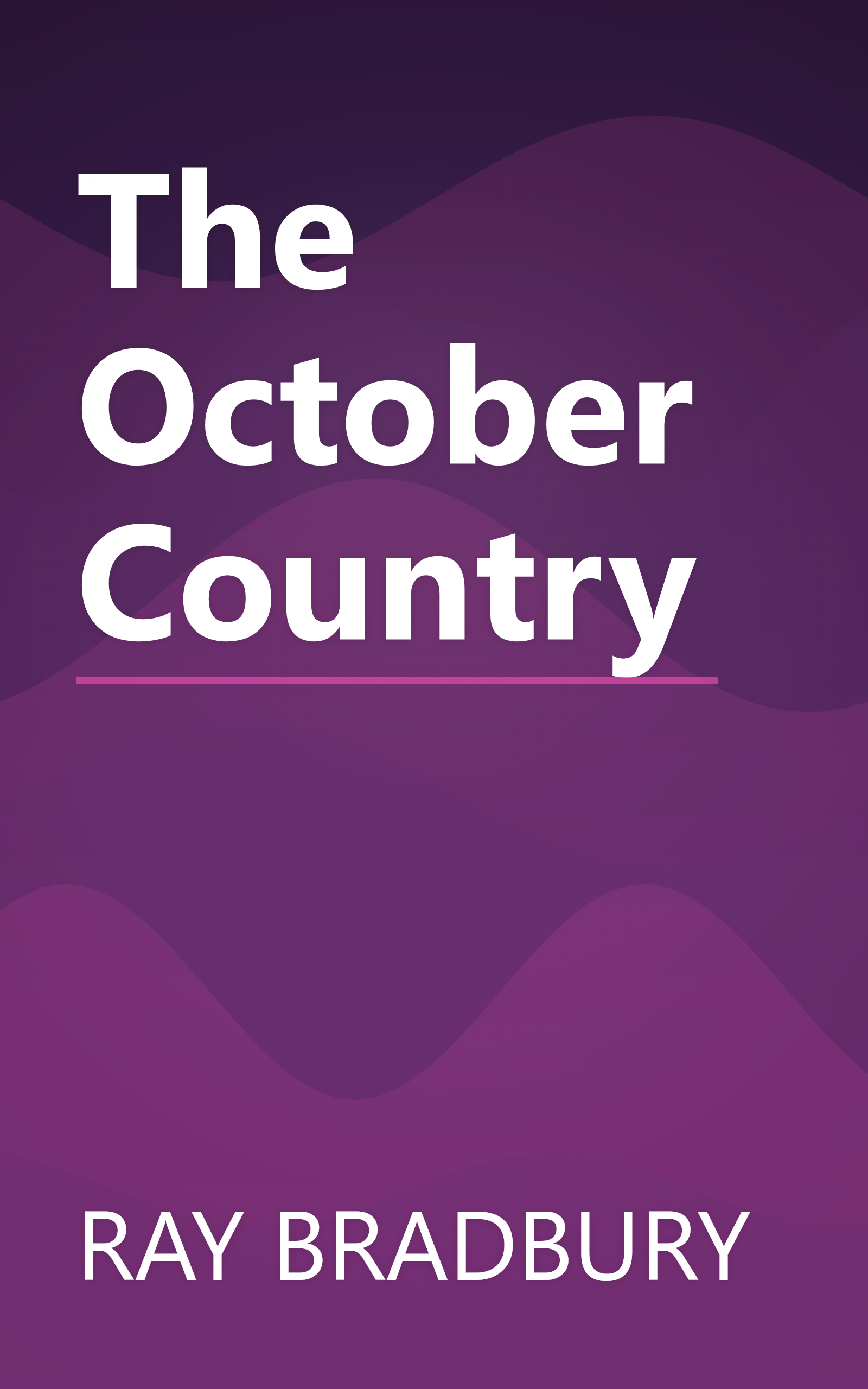 The October Country book cover