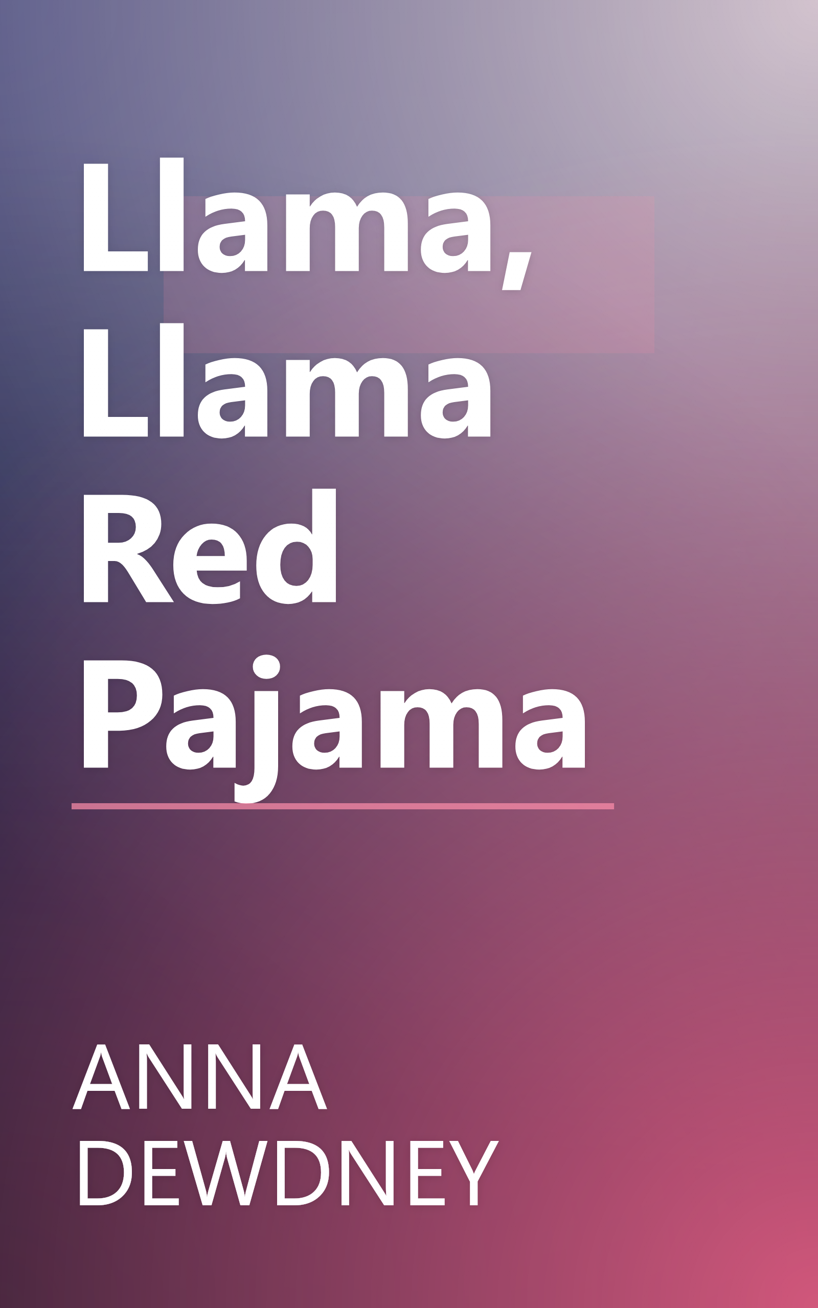 Llama, Llama Red Pajama book cover