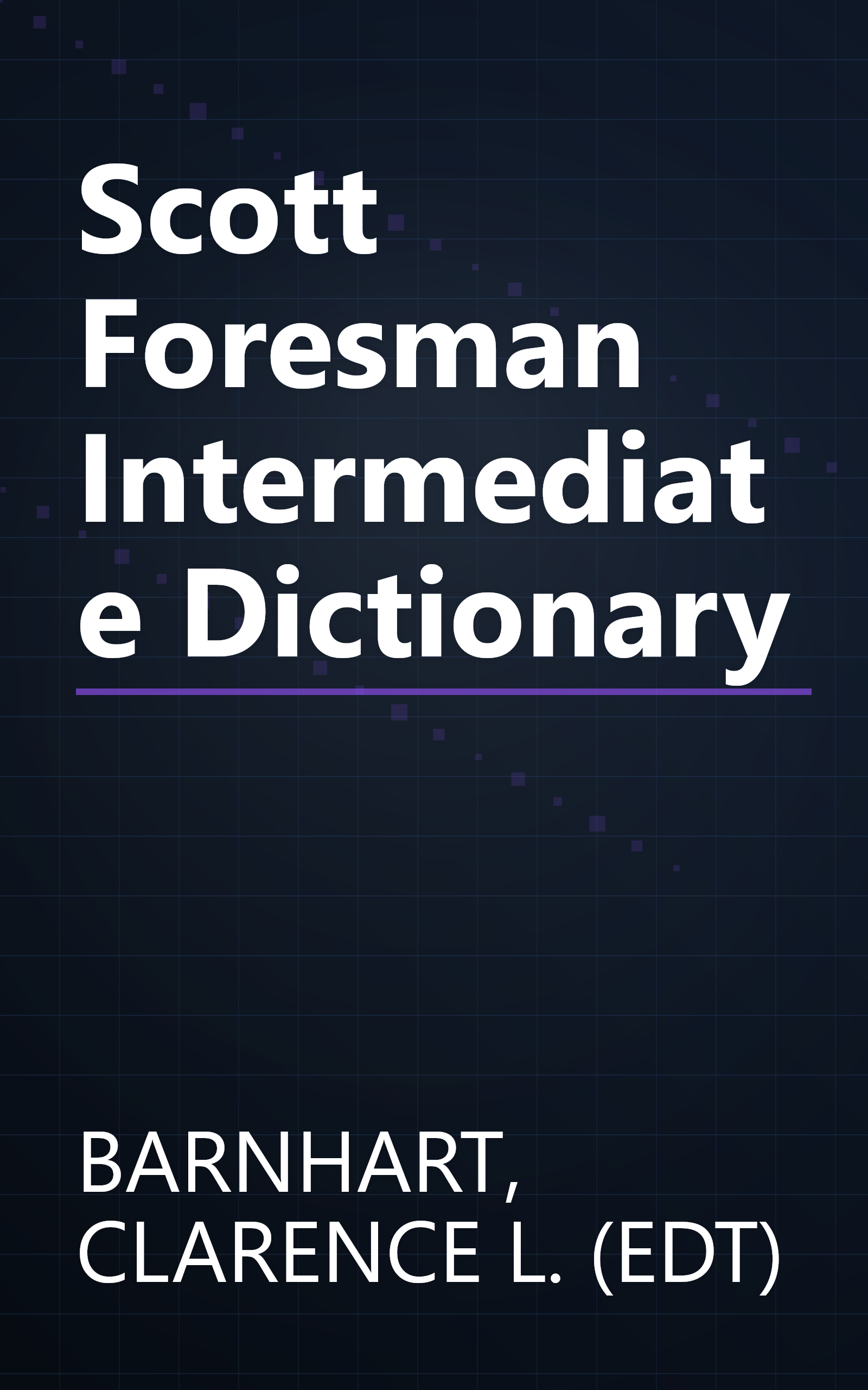 Scott Foresman Intermediate Dictionary book cover