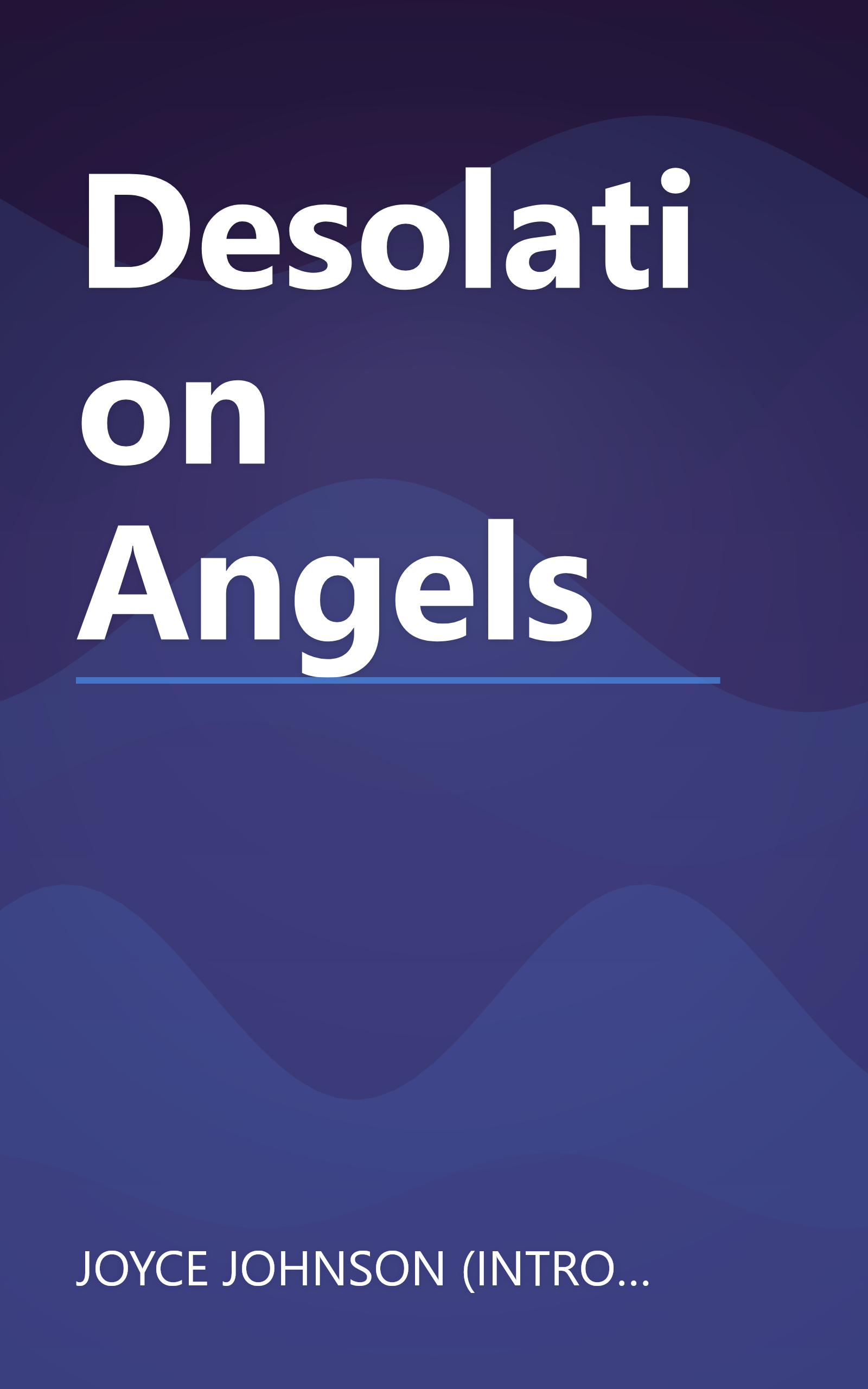 Desolation Angels book cover