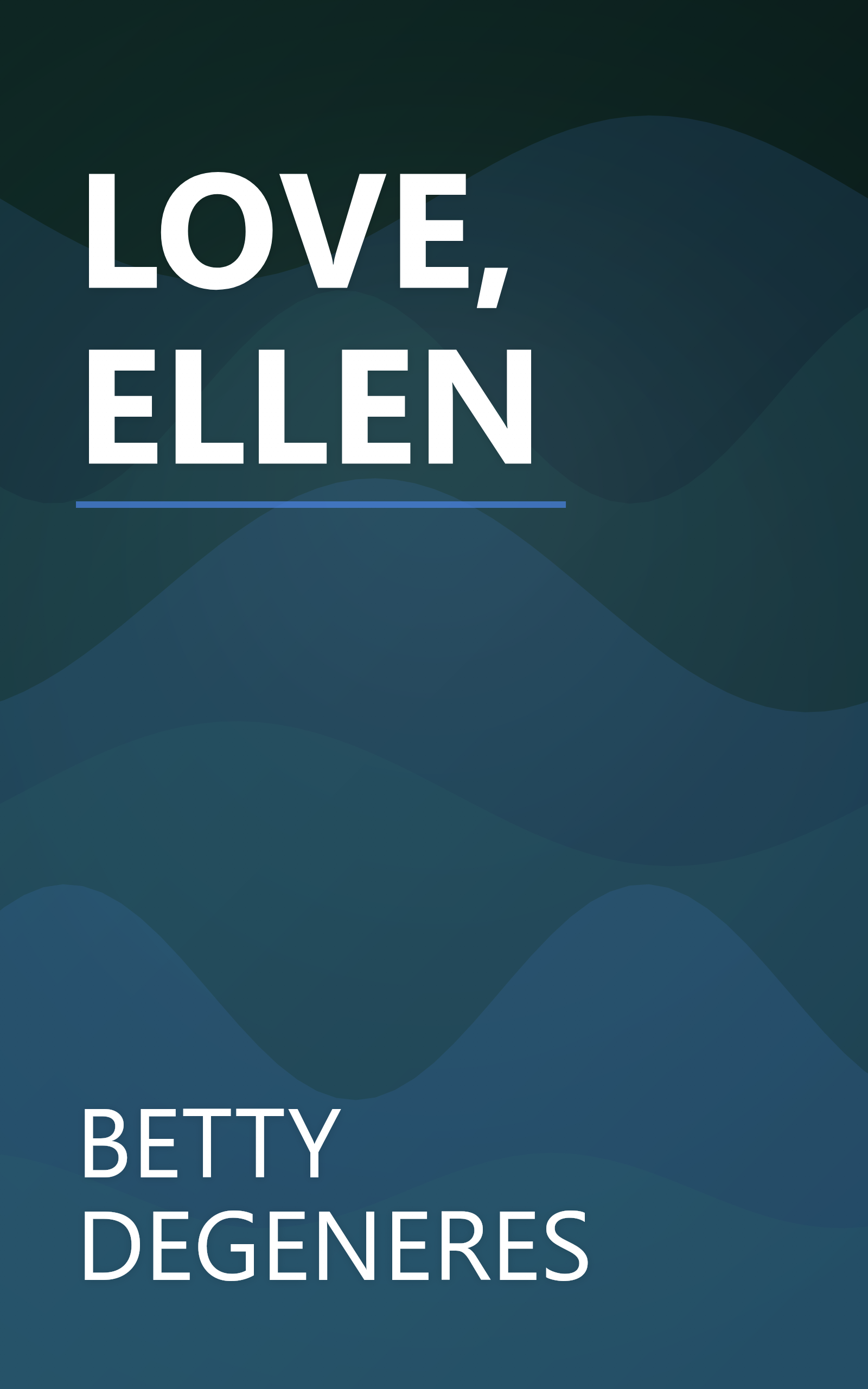 LOVE, ELLEN book cover