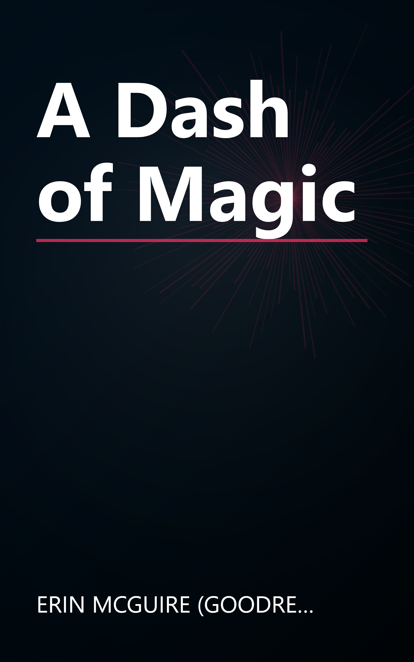 A Dash of Magic book cover