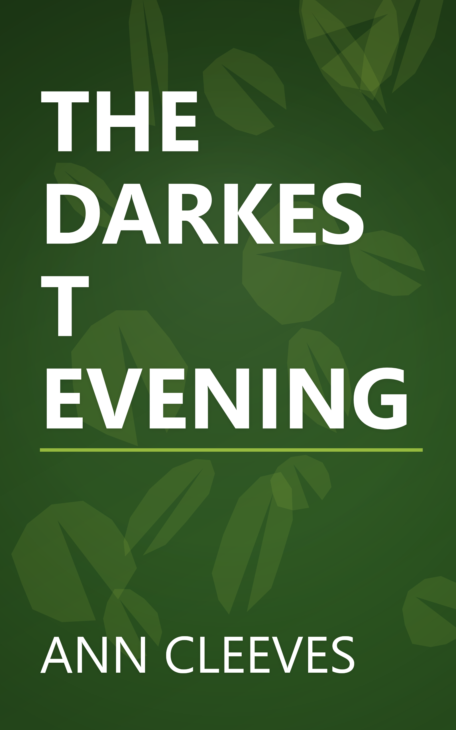 THE DARKEST EVENING book cover