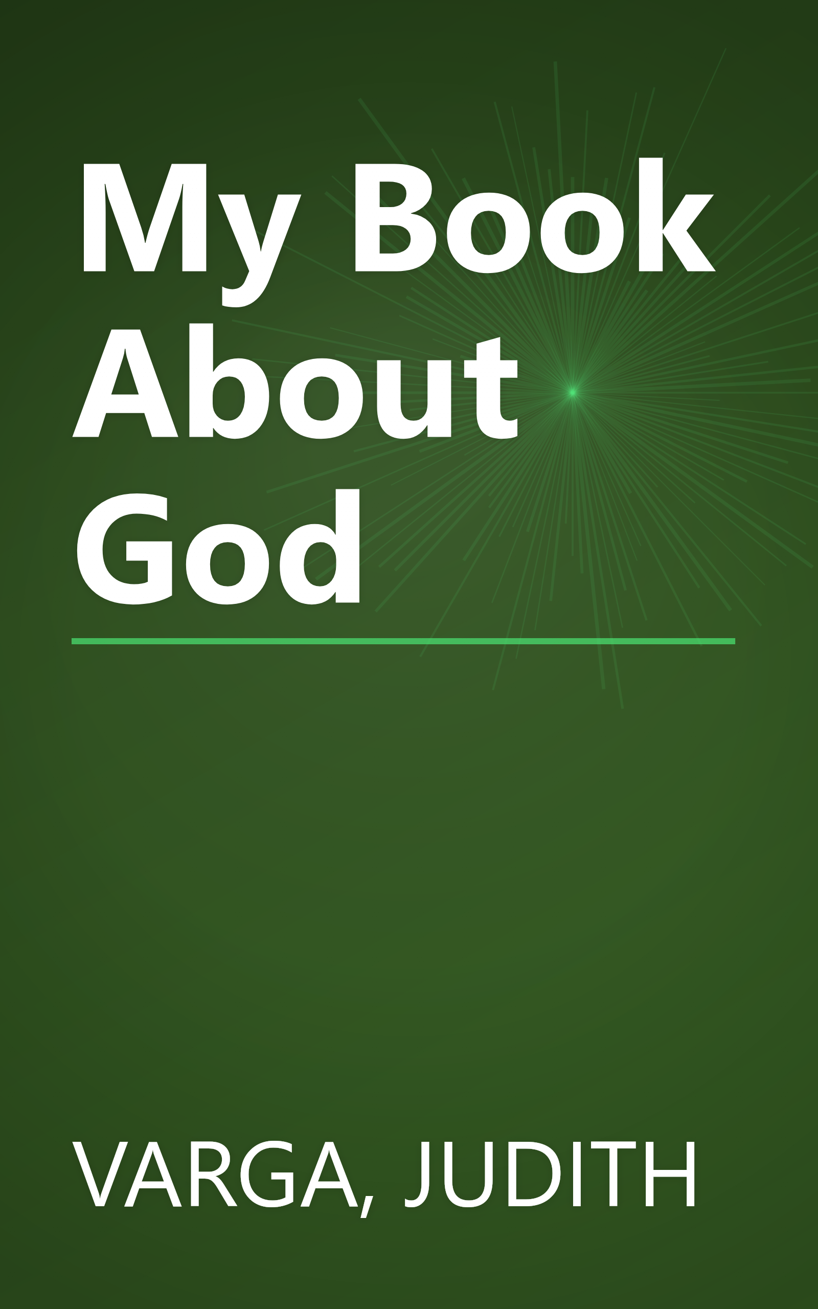 My Book About God book cover