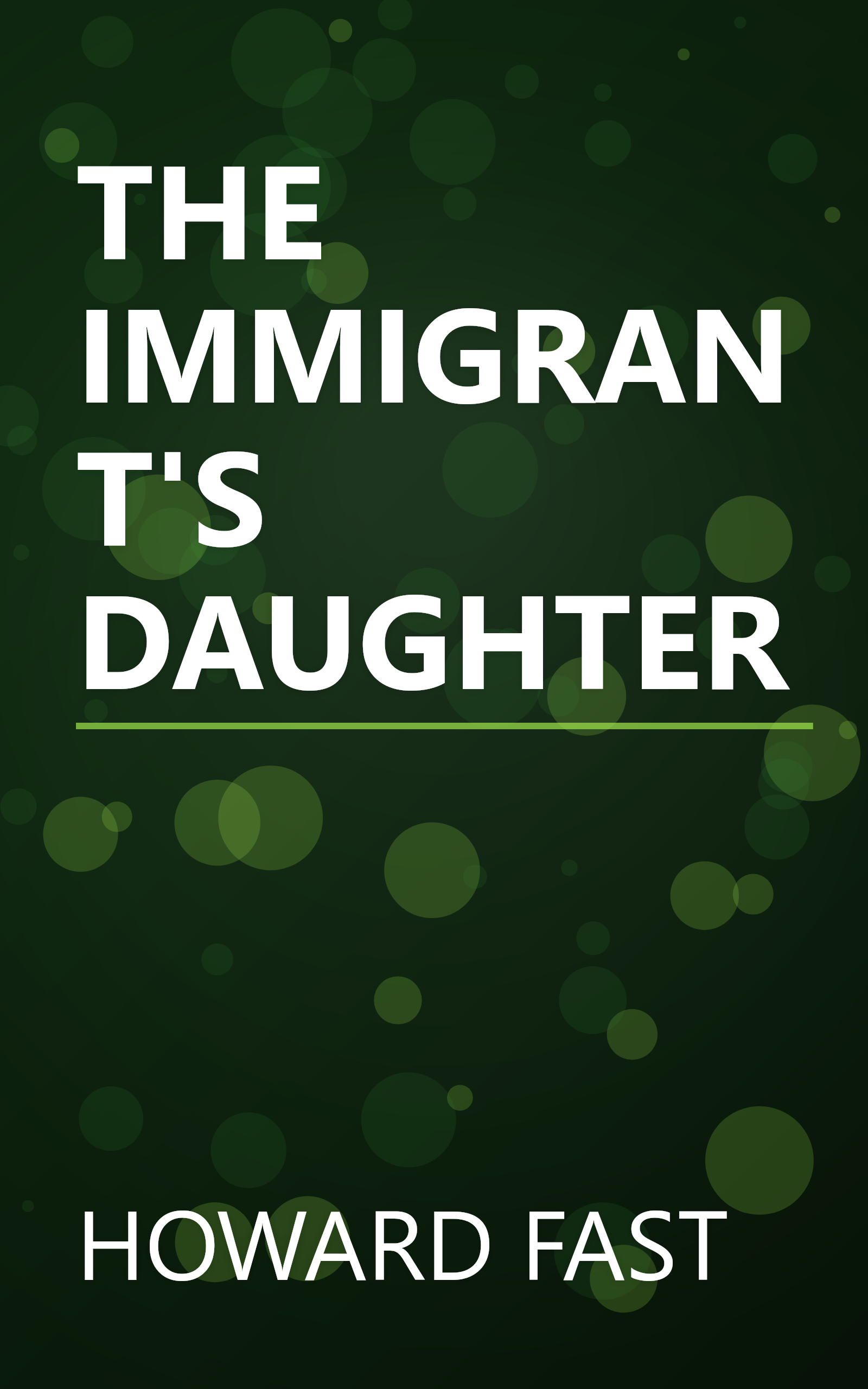 THE IMMIGRANT'S DAUGHTER book cover