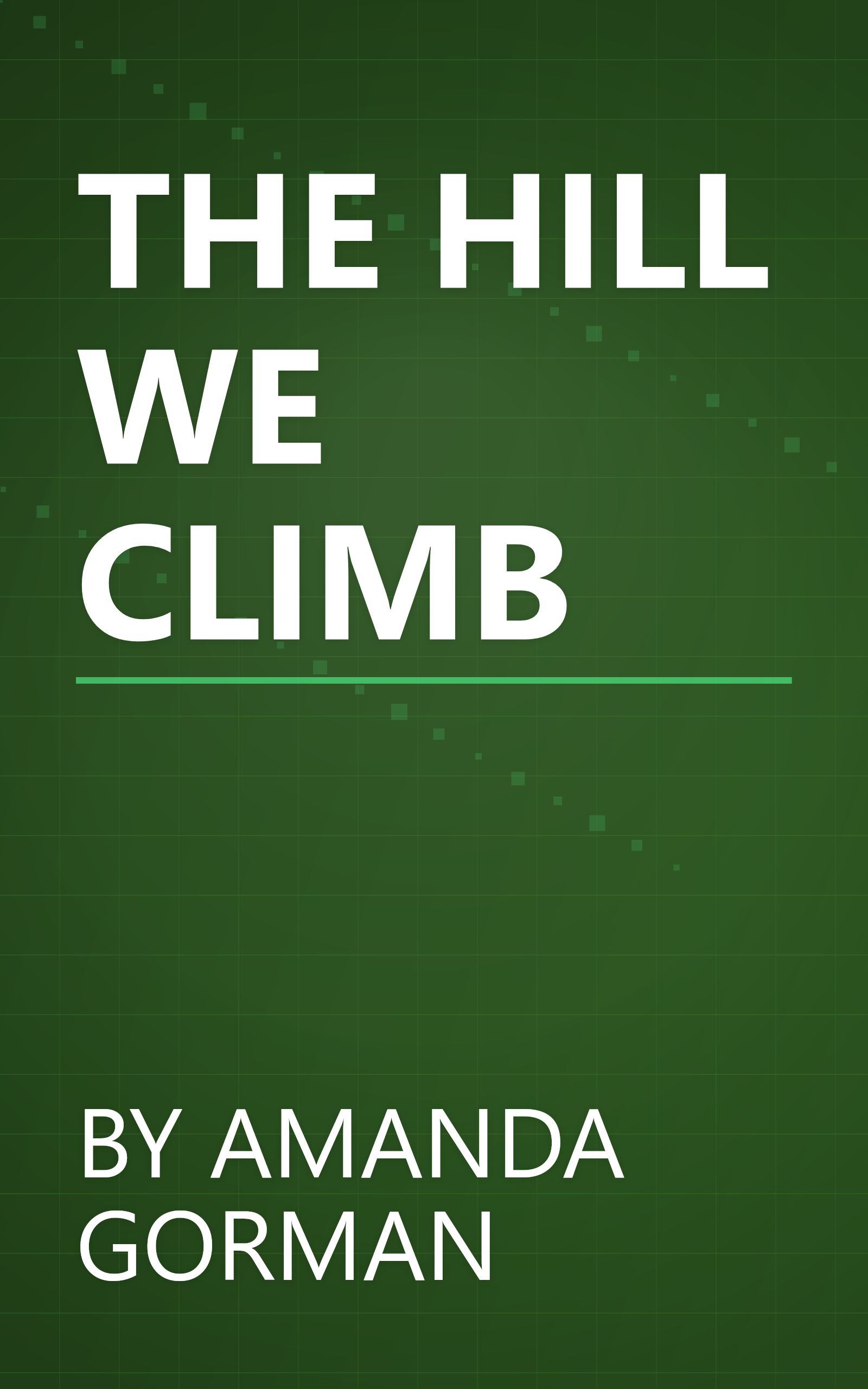 THE HILL WE CLIMB book cover