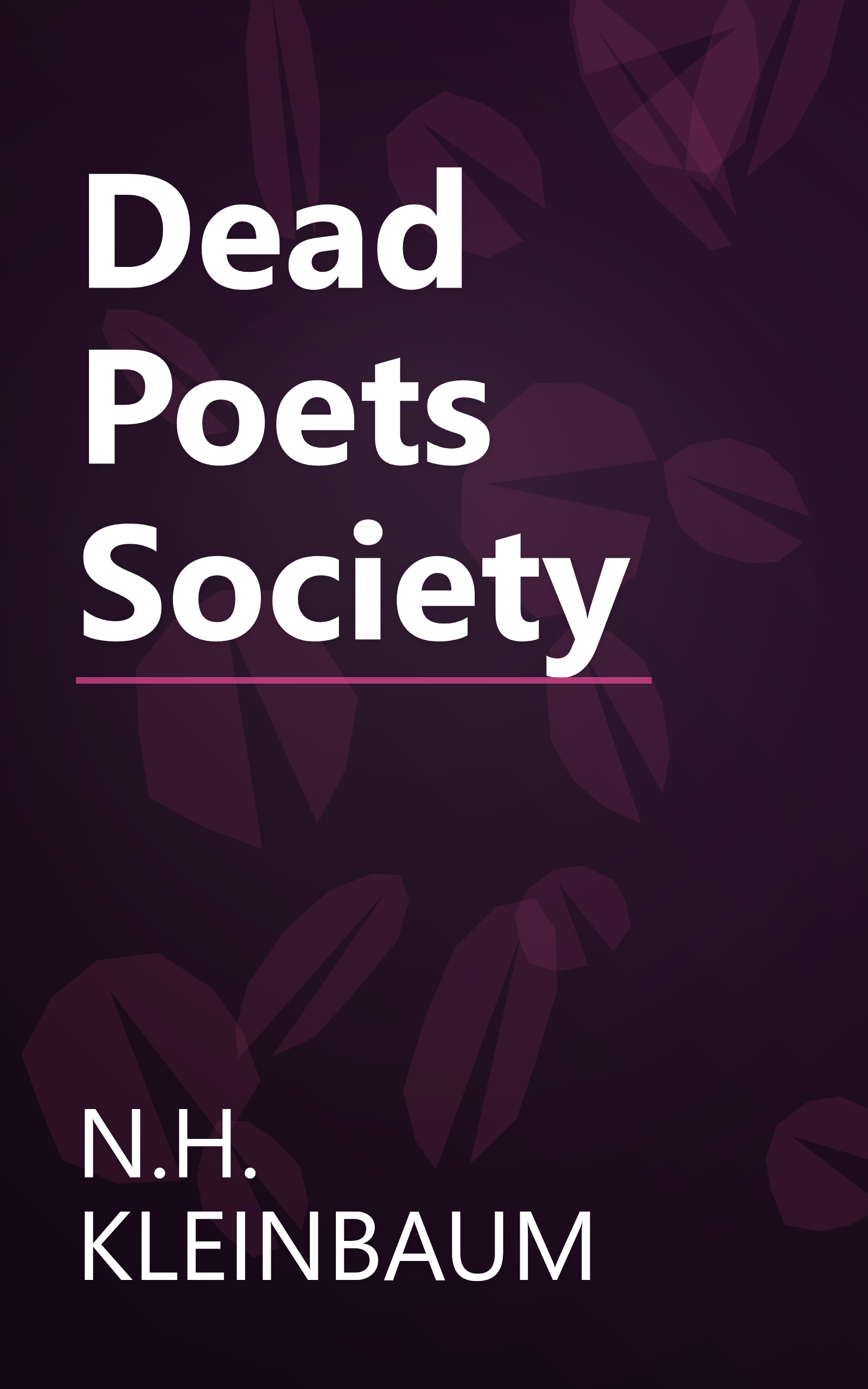 Dead Poets Society book cover