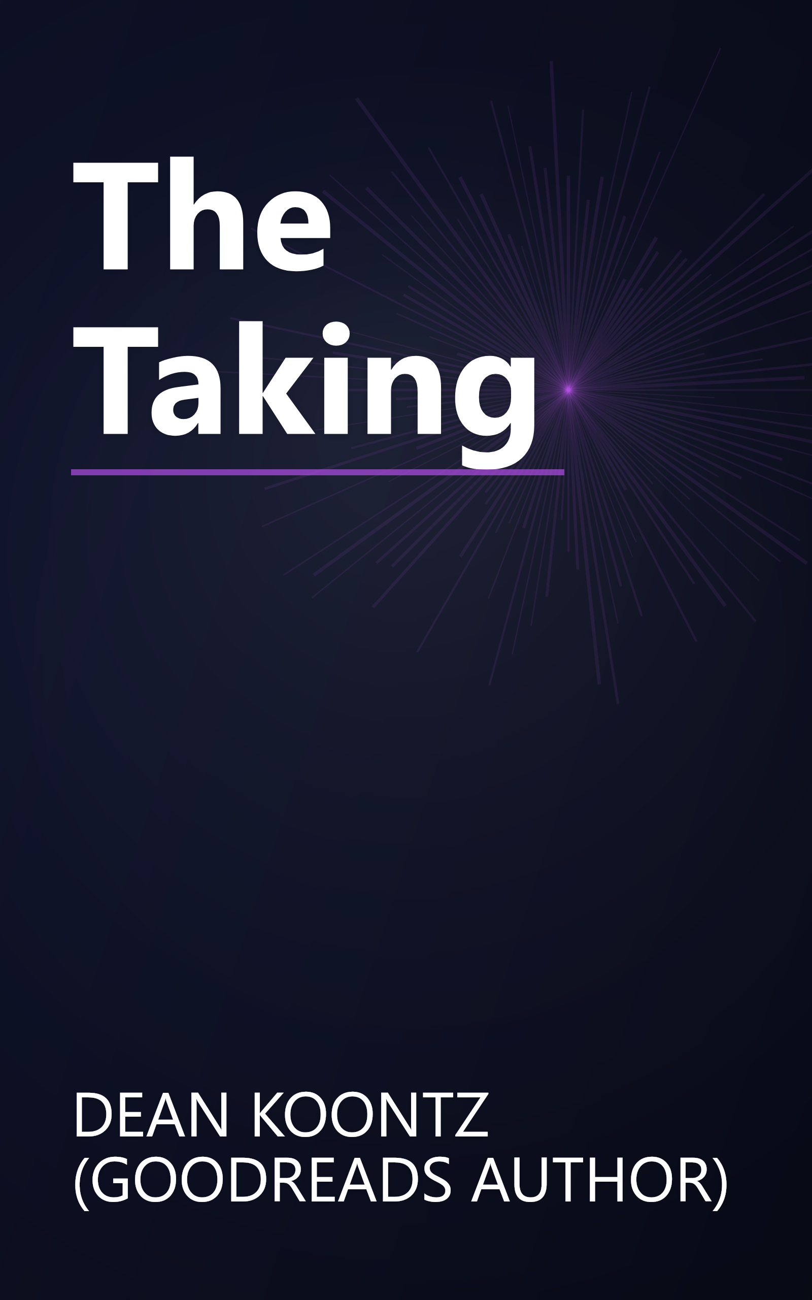 The Taking book cover
