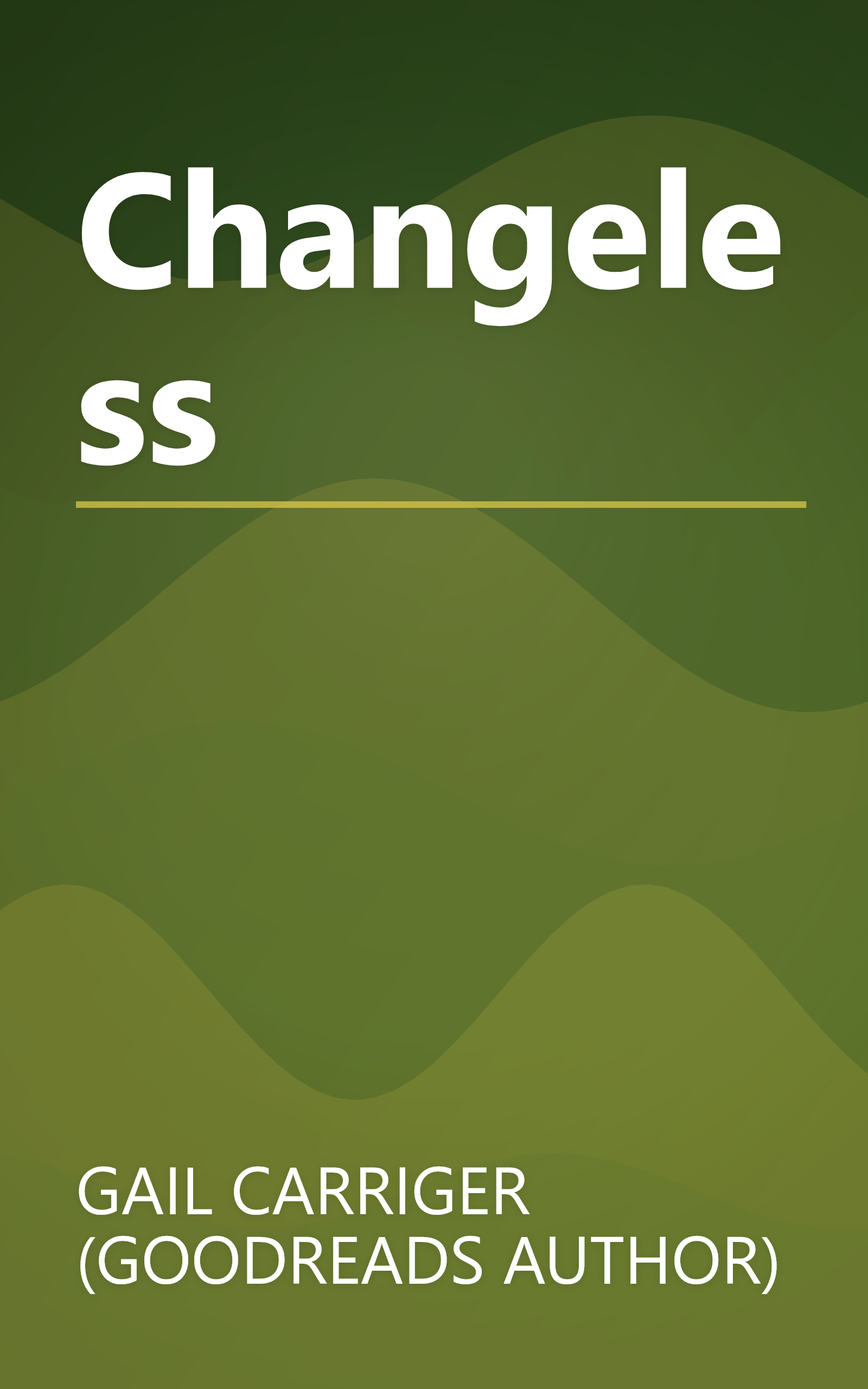 Changeless book cover