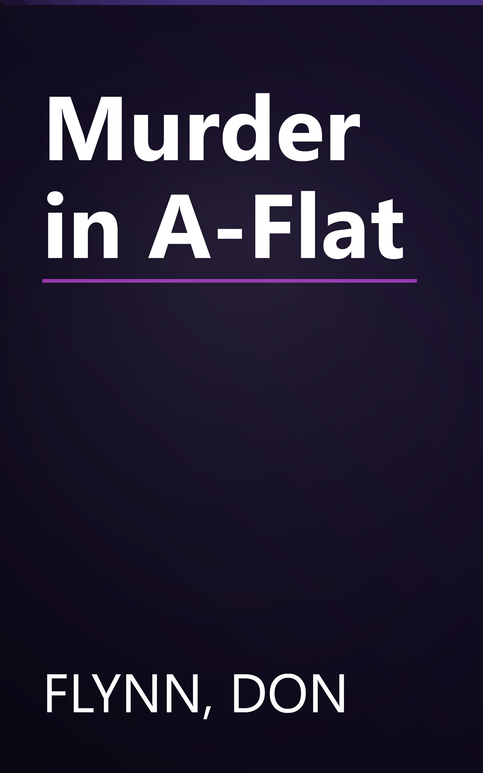 Murder in A-Flat book cover