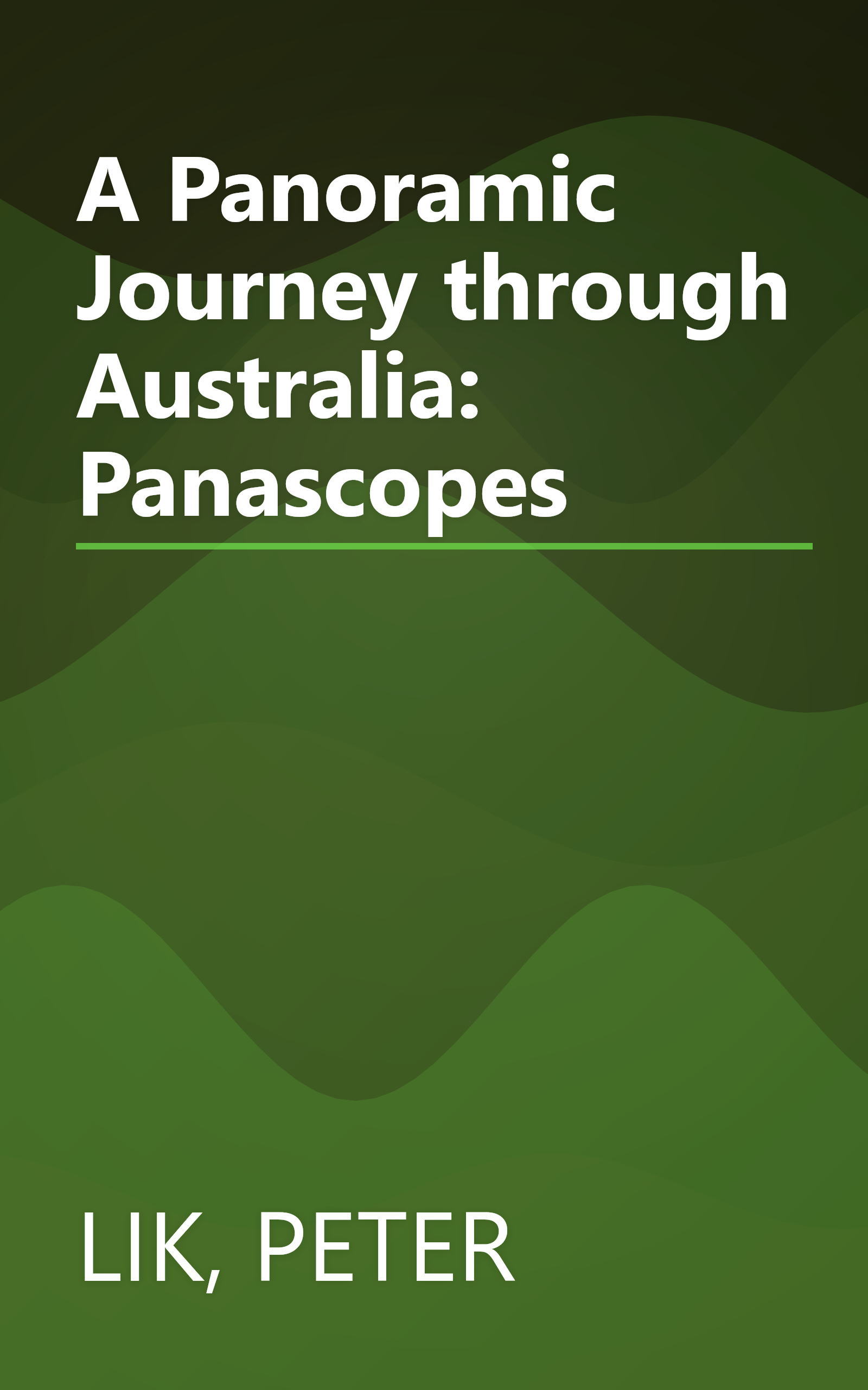 A Panoramic Journey through Australia: Panascopes book cover