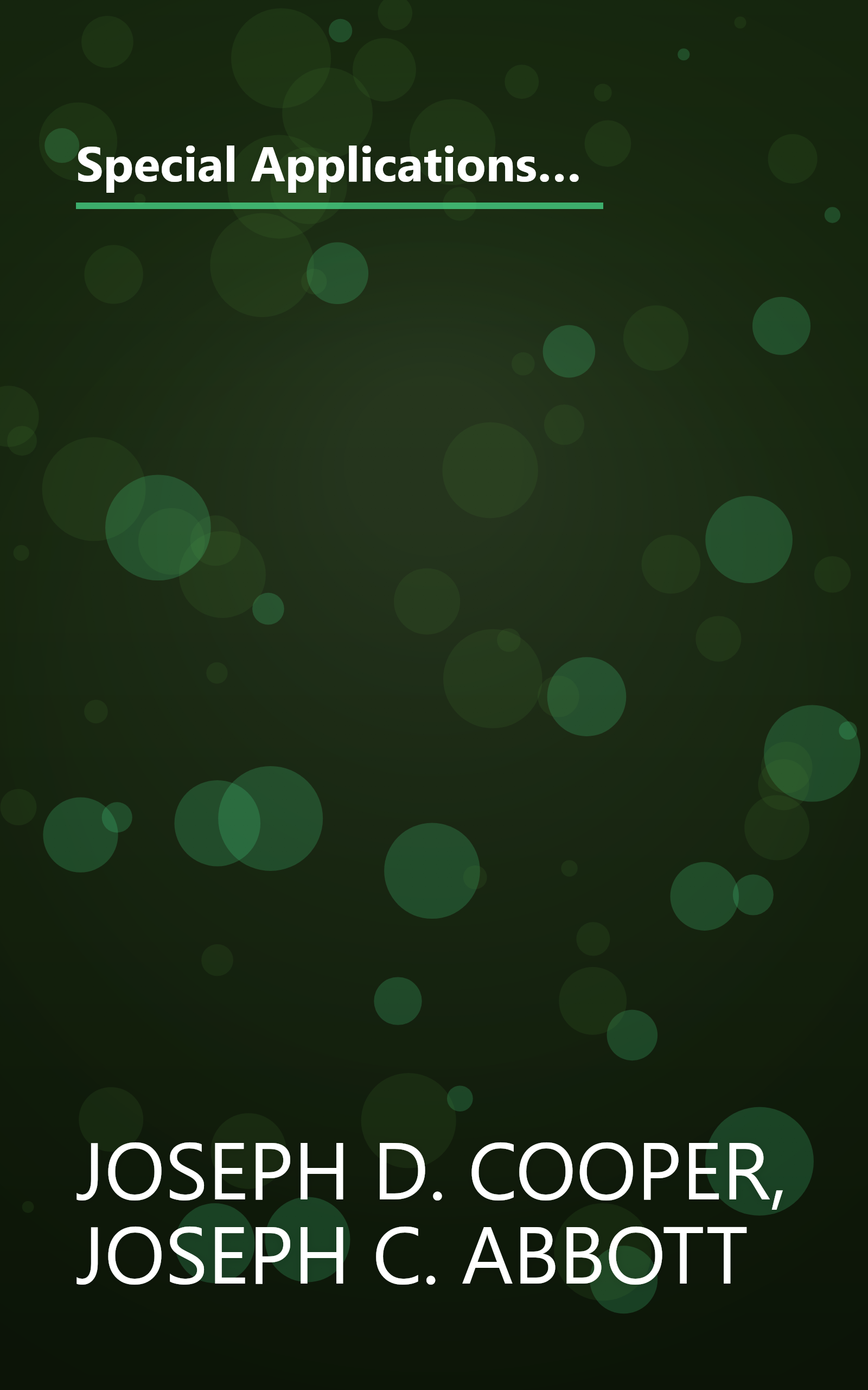 Special Applications: Motor Drives, Underwater Photography and Auxiliary Systems (The Nikon Handbook Series) book cover