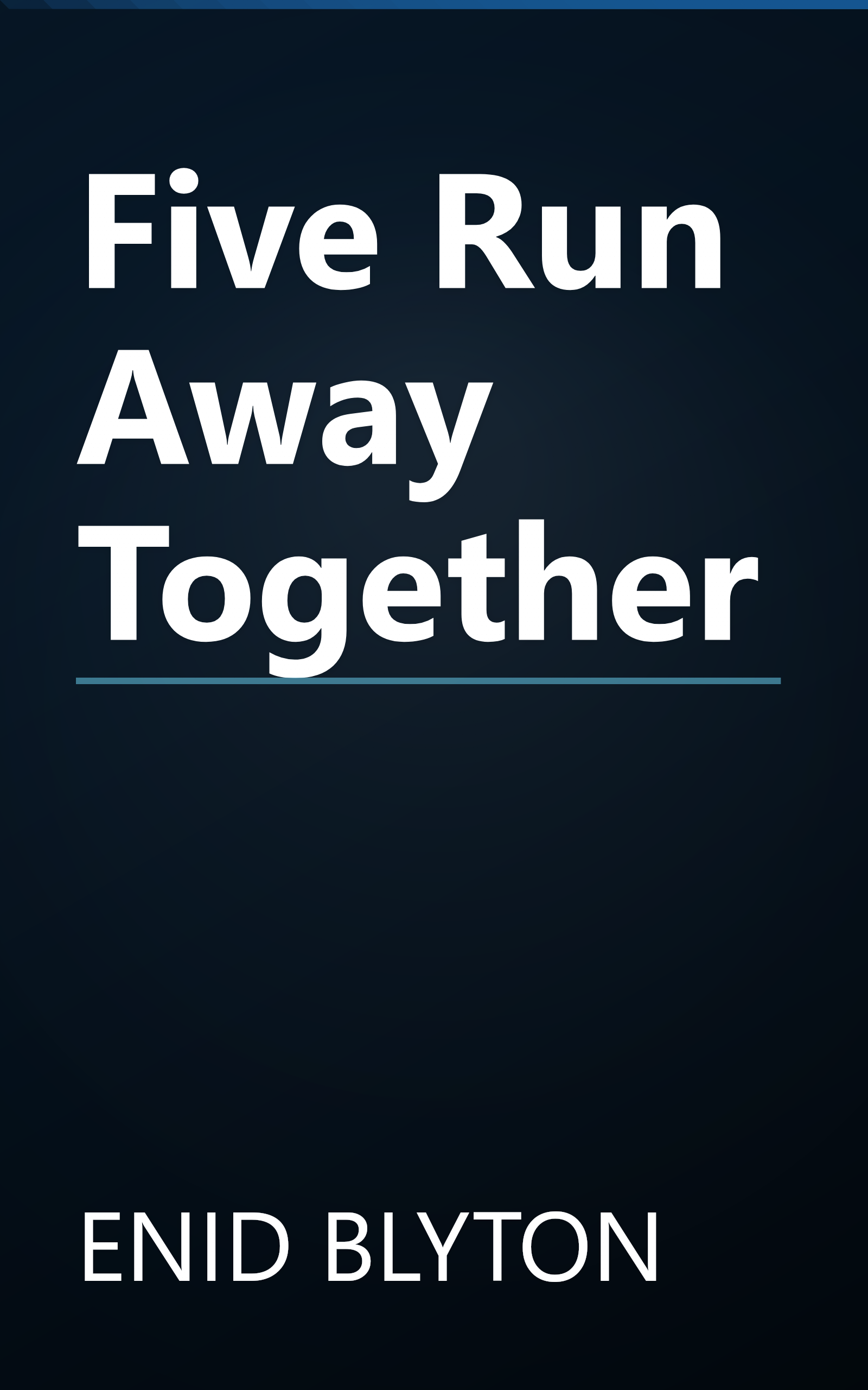 Five Run Away Together book cover