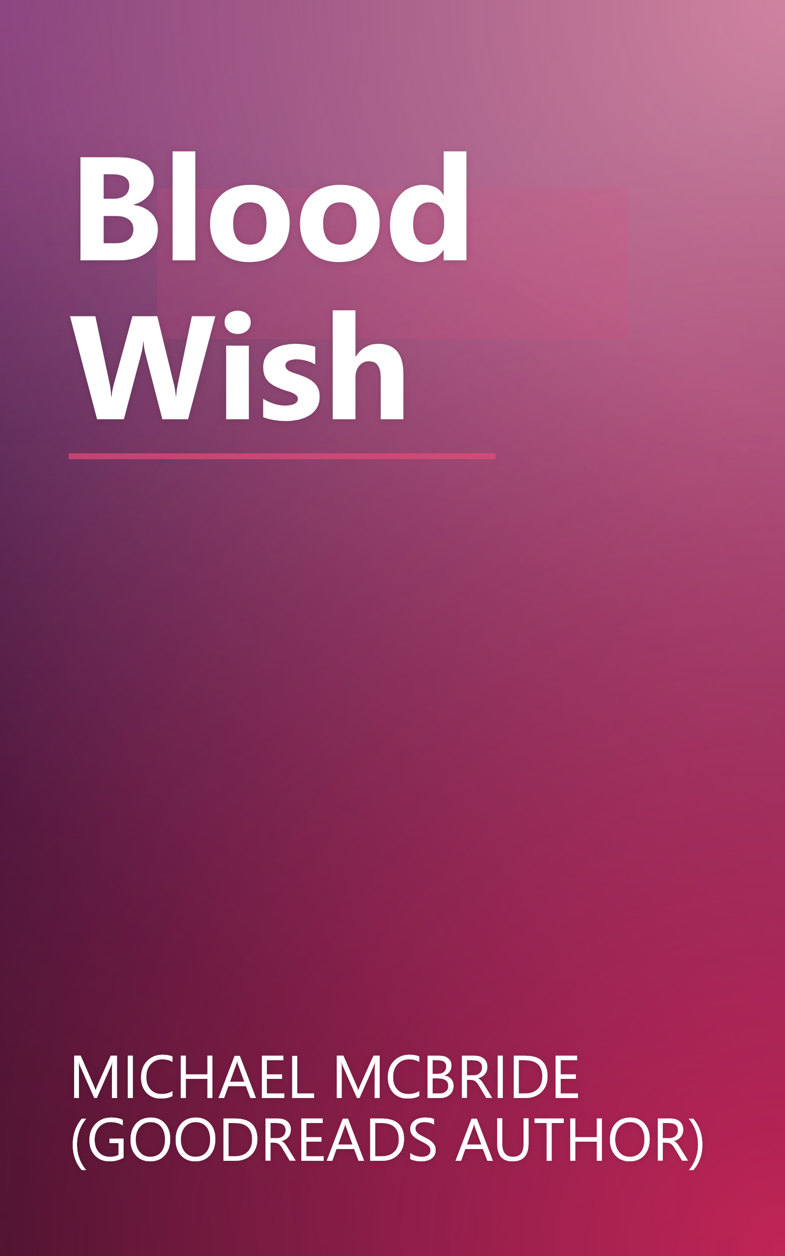 Blood Wish book cover