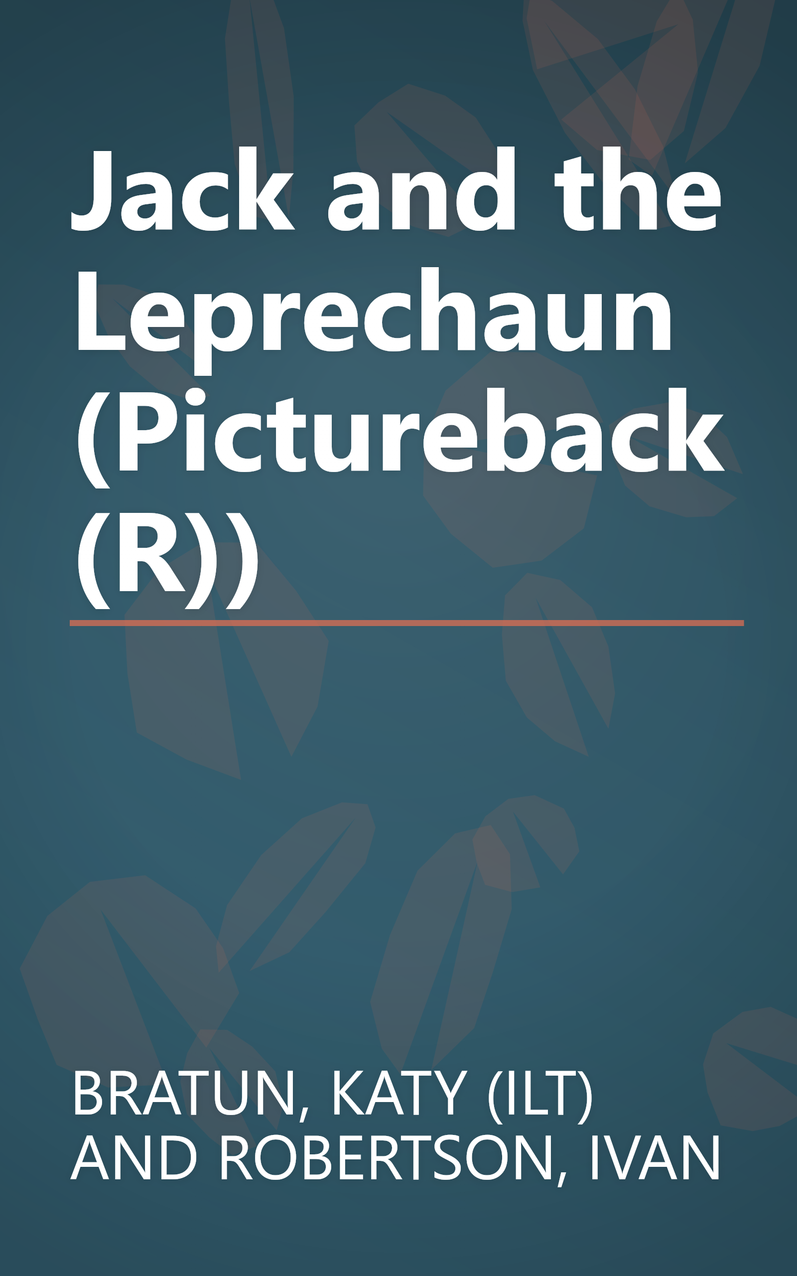 Jack and the Leprechaun (Pictureback(R)) book cover