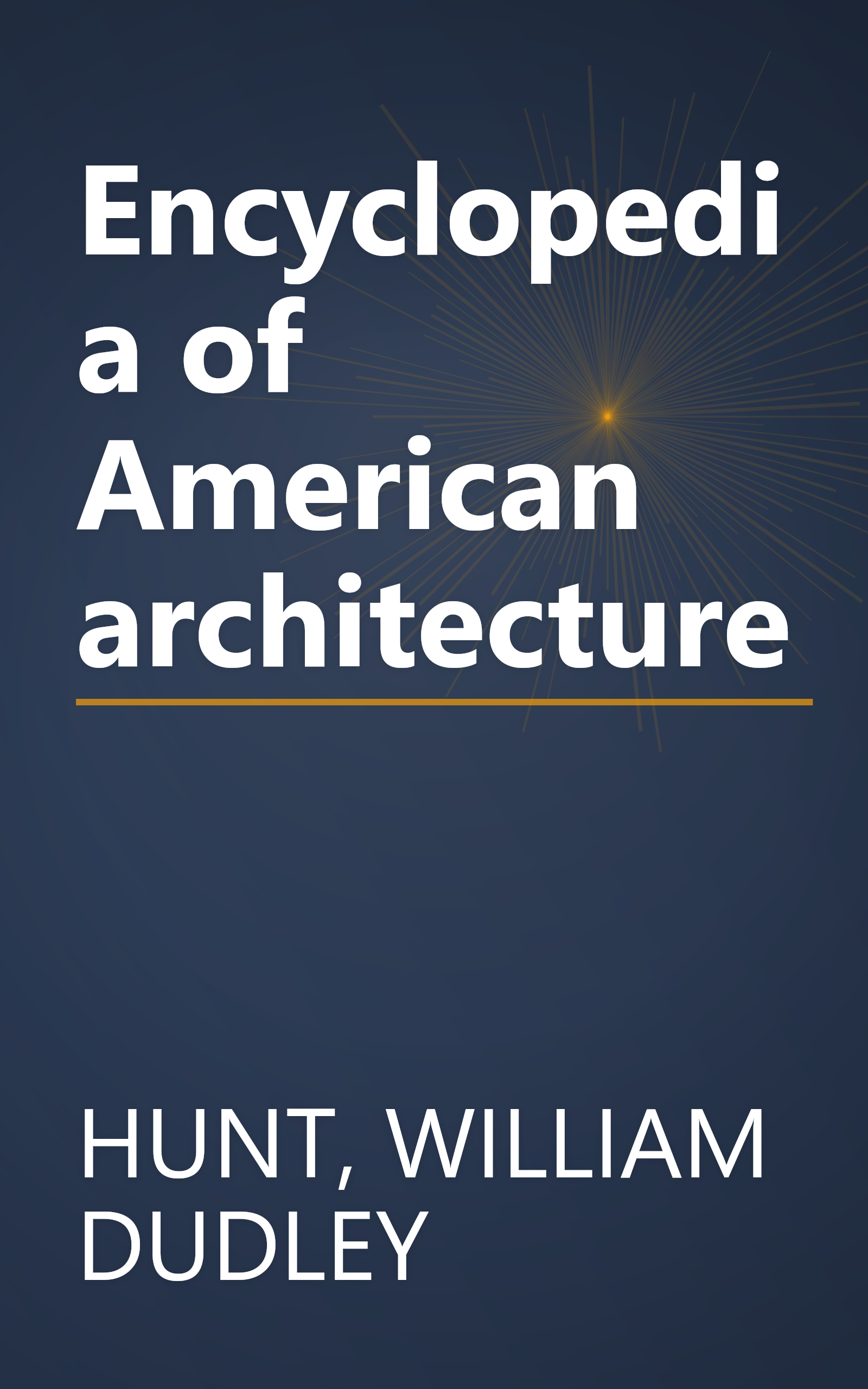 Encyclopedia of American architecture book cover