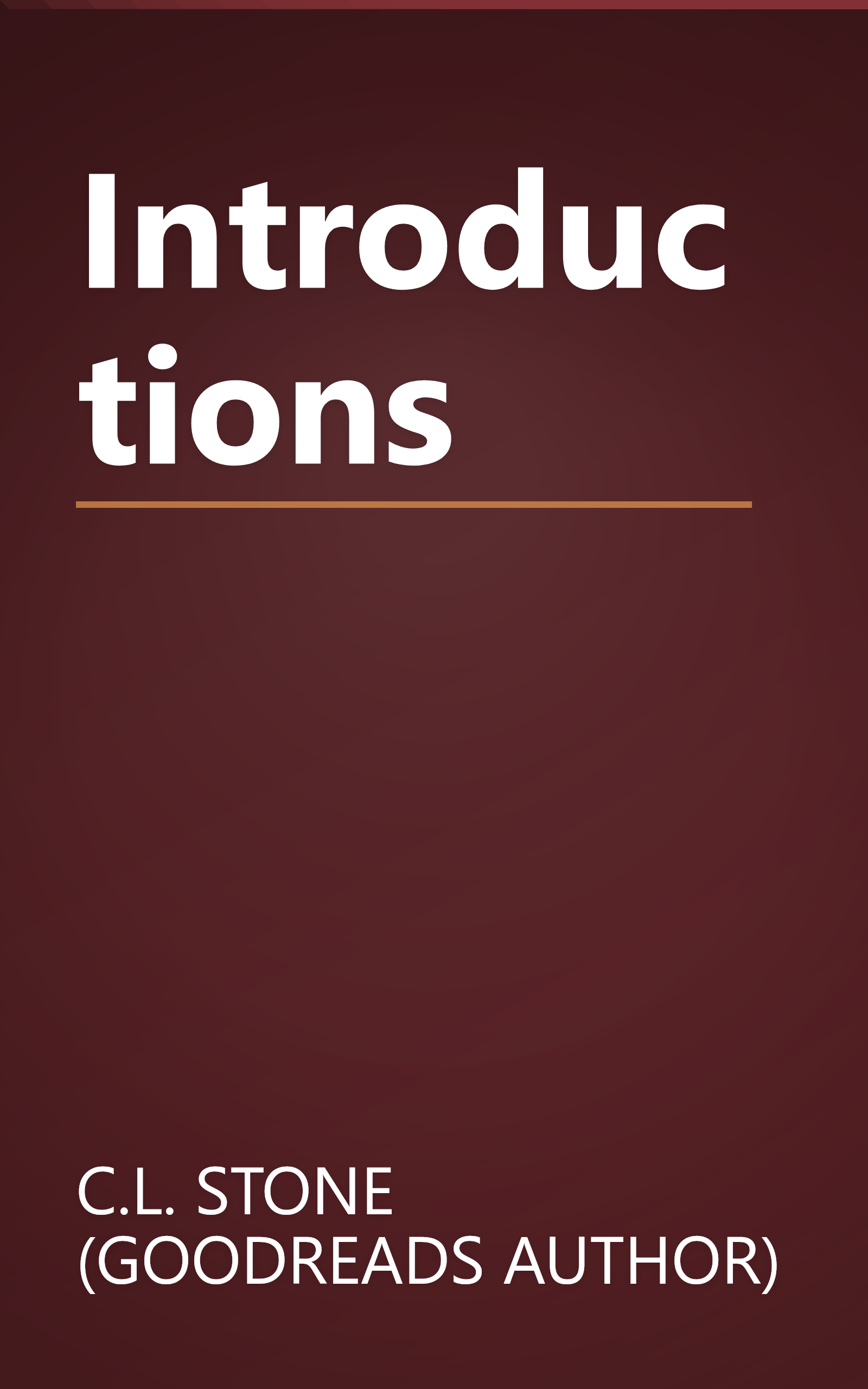 Introductions book cover