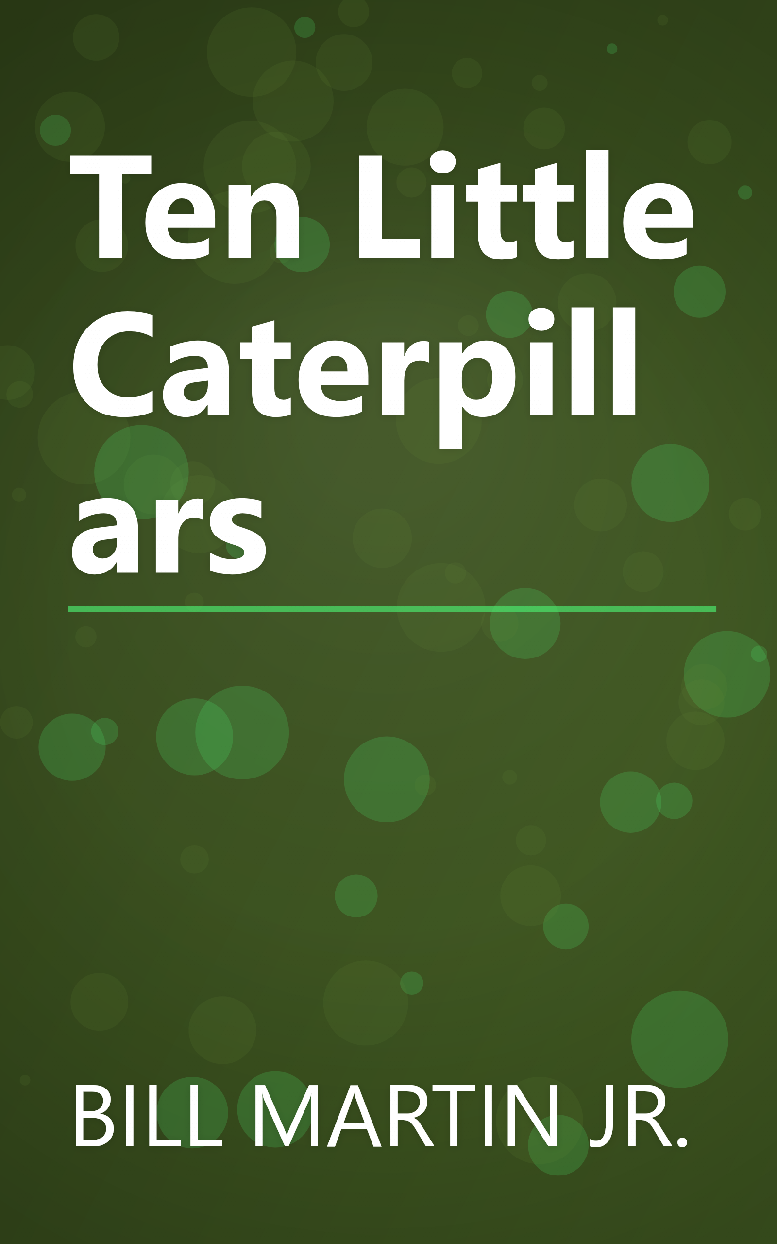 Ten Little Caterpillars book cover