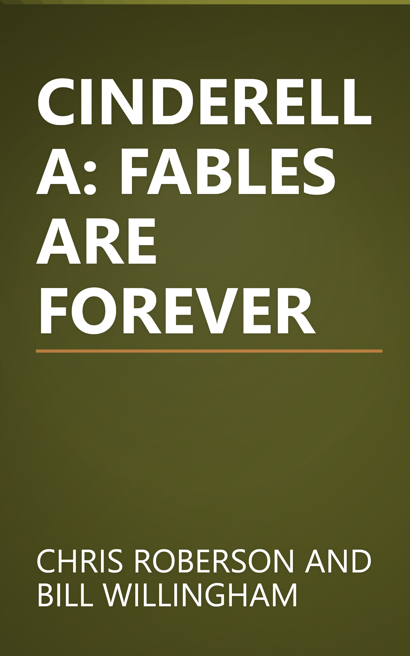 CINDERELLA: FABLES ARE FOREVER book cover