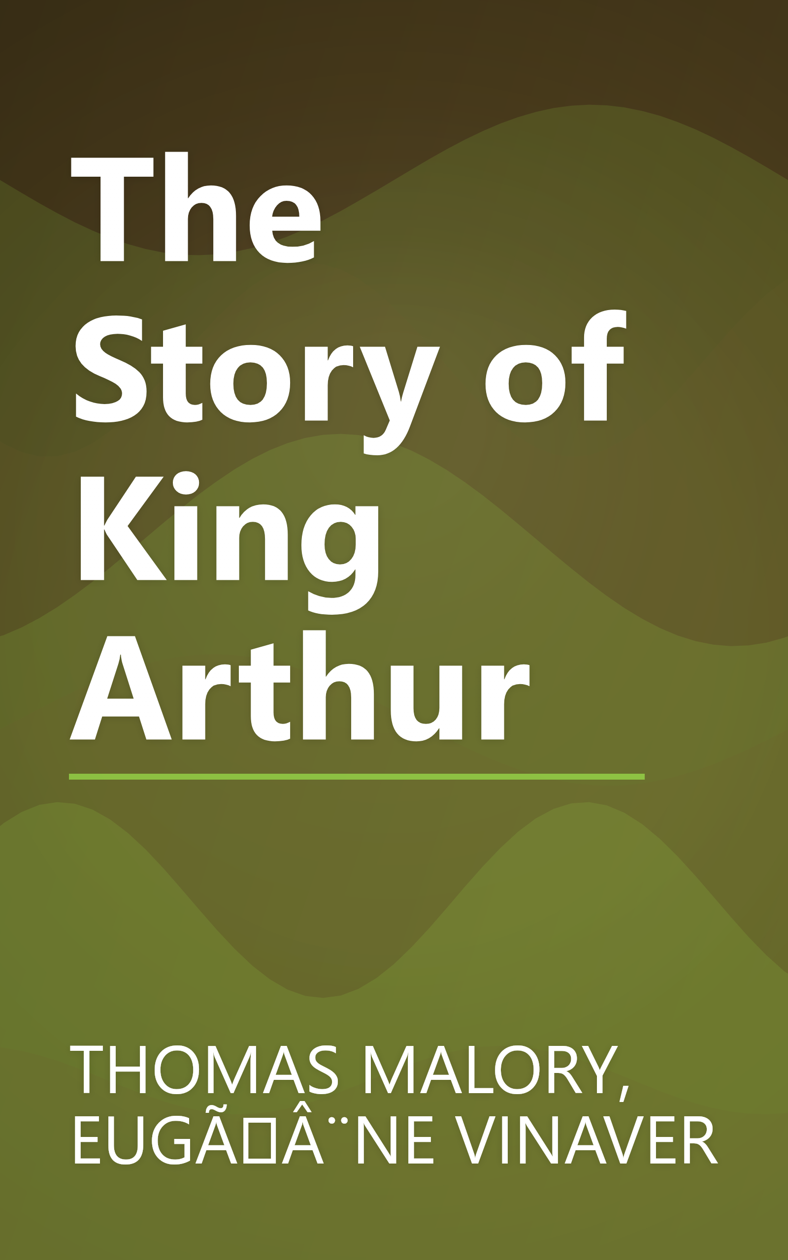 The Story of King Arthur book cover