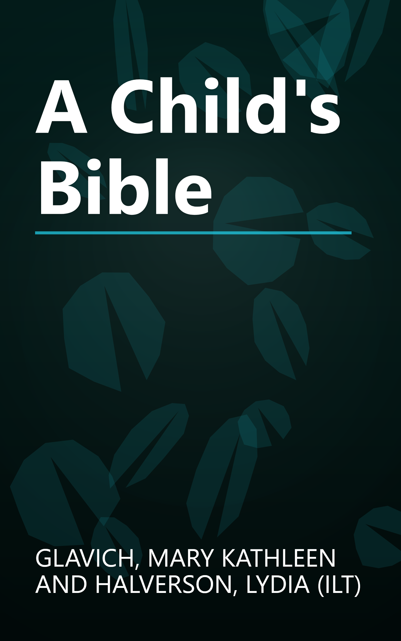 A Child's Bible book cover