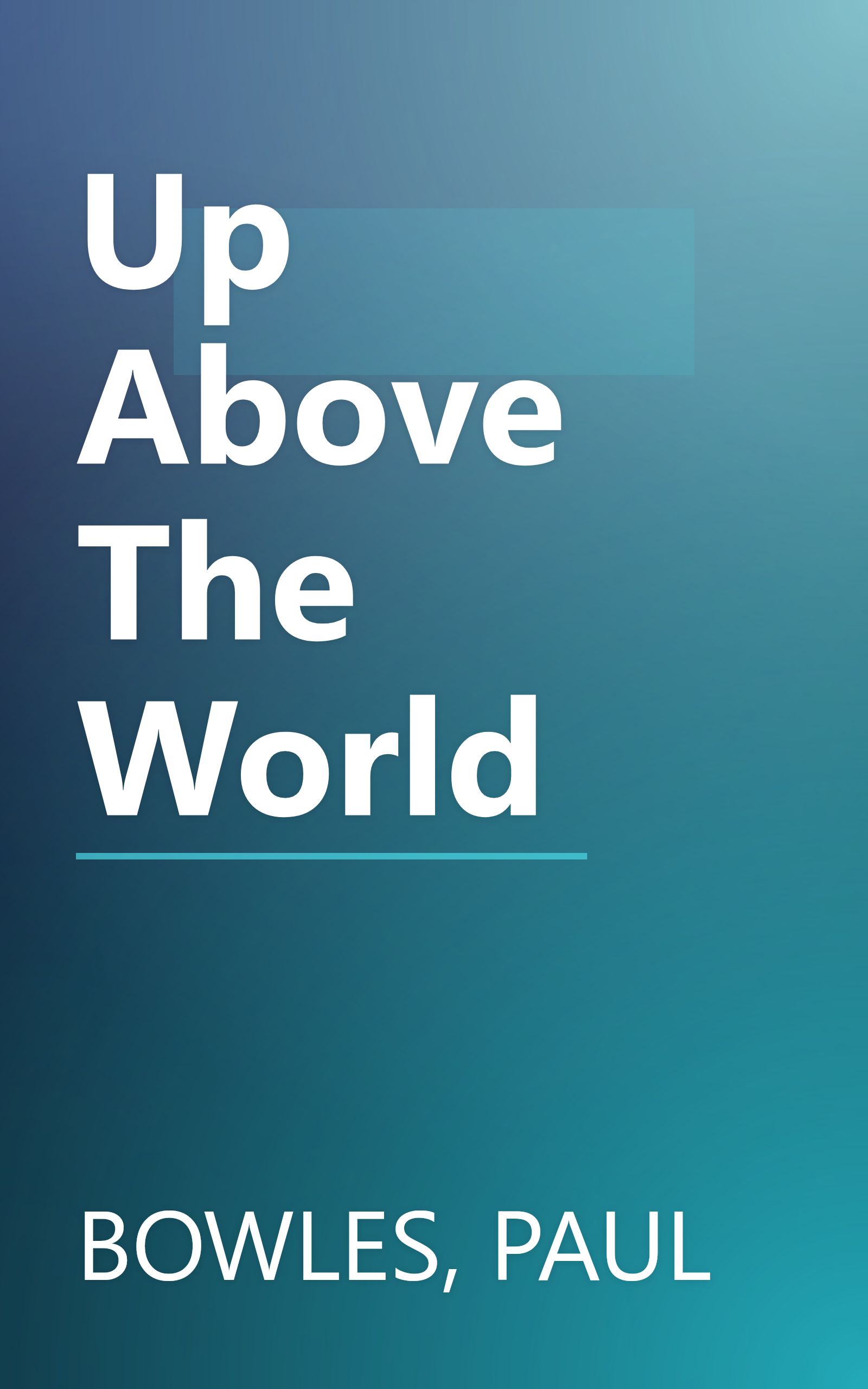 Up Above The World book cover