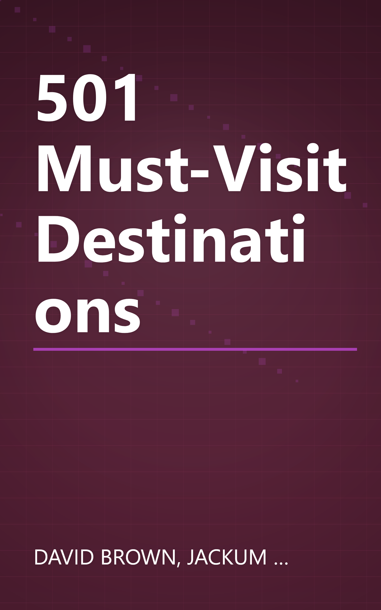 501 Must-Visit Destinations book cover