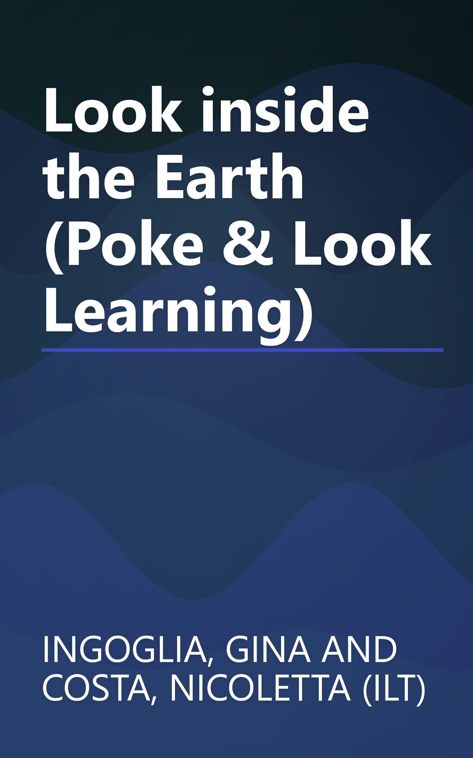 Look inside the Earth (Poke & Look Learning) book cover