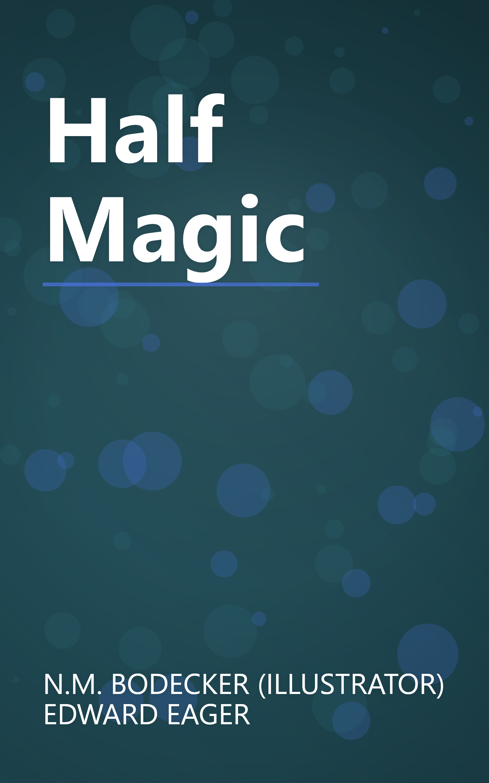 Half Magic book cover
