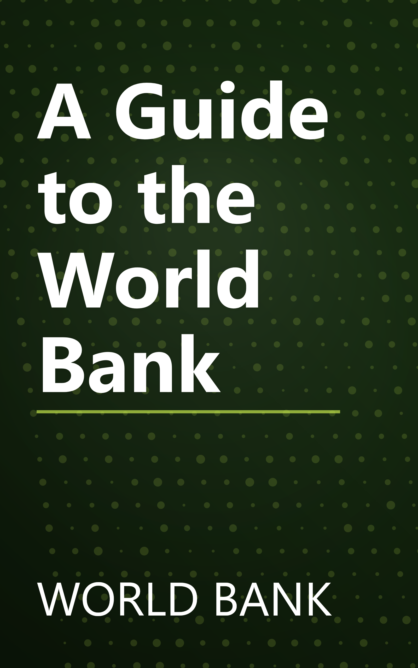 A Guide to the World Bank book cover