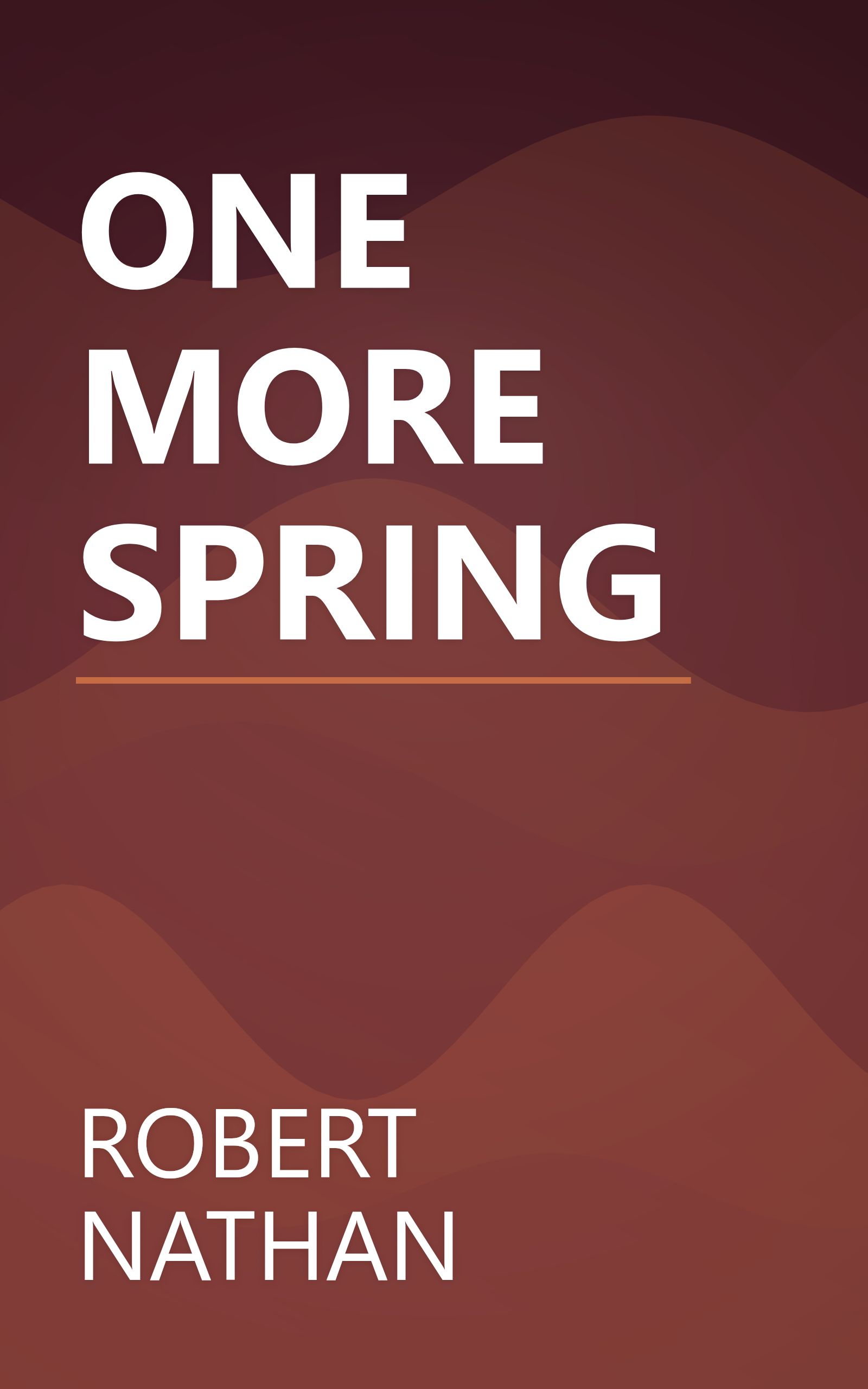 ONE MORE SPRING book cover