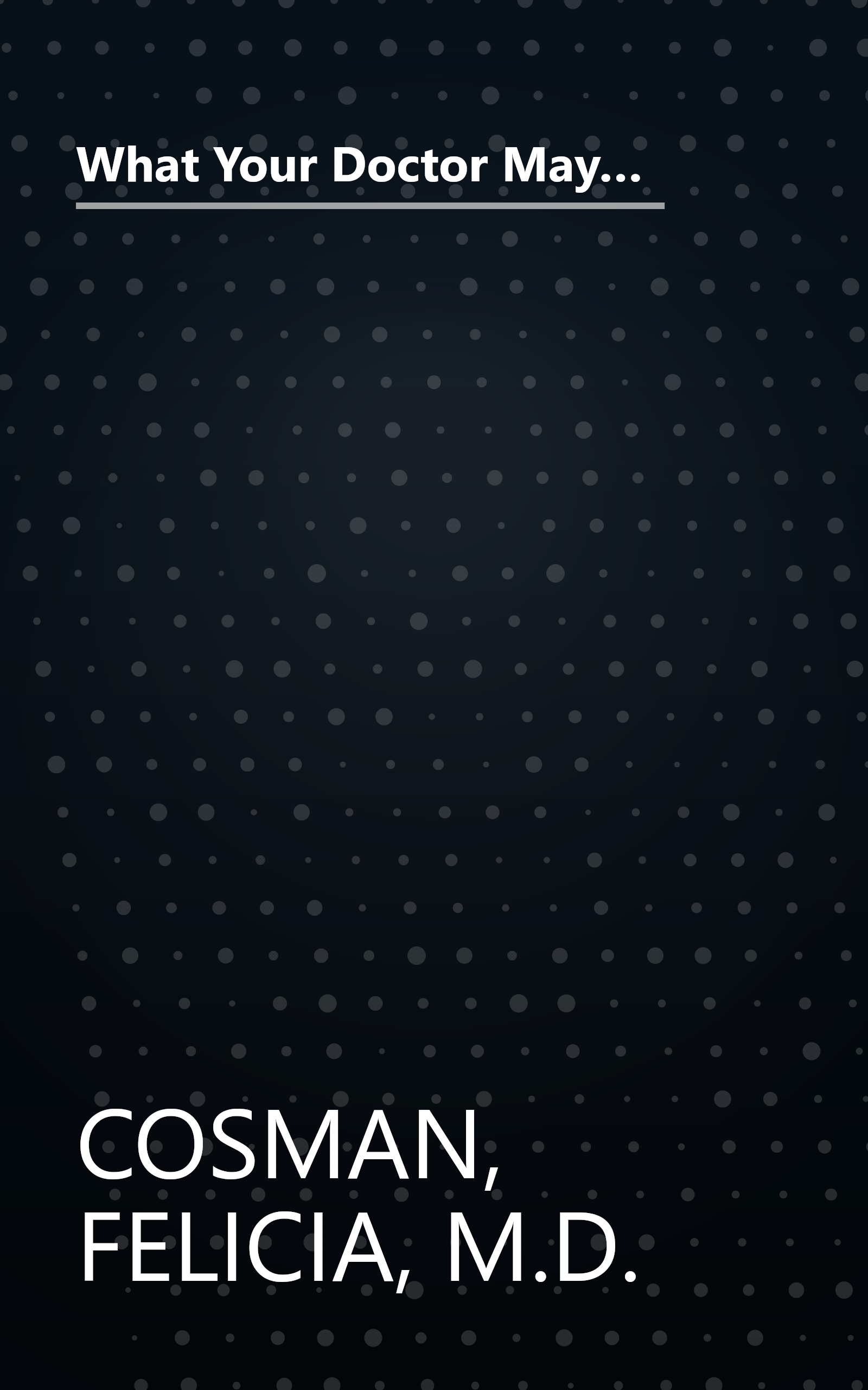 What Your Doctor May Not Tell You About(TM): Osteoporosis: Help Prevent--and Even Reverse--the Disease That Burdens Millions of Women (What Your Doctor May Not Tell You About...(Paperback)) book cover