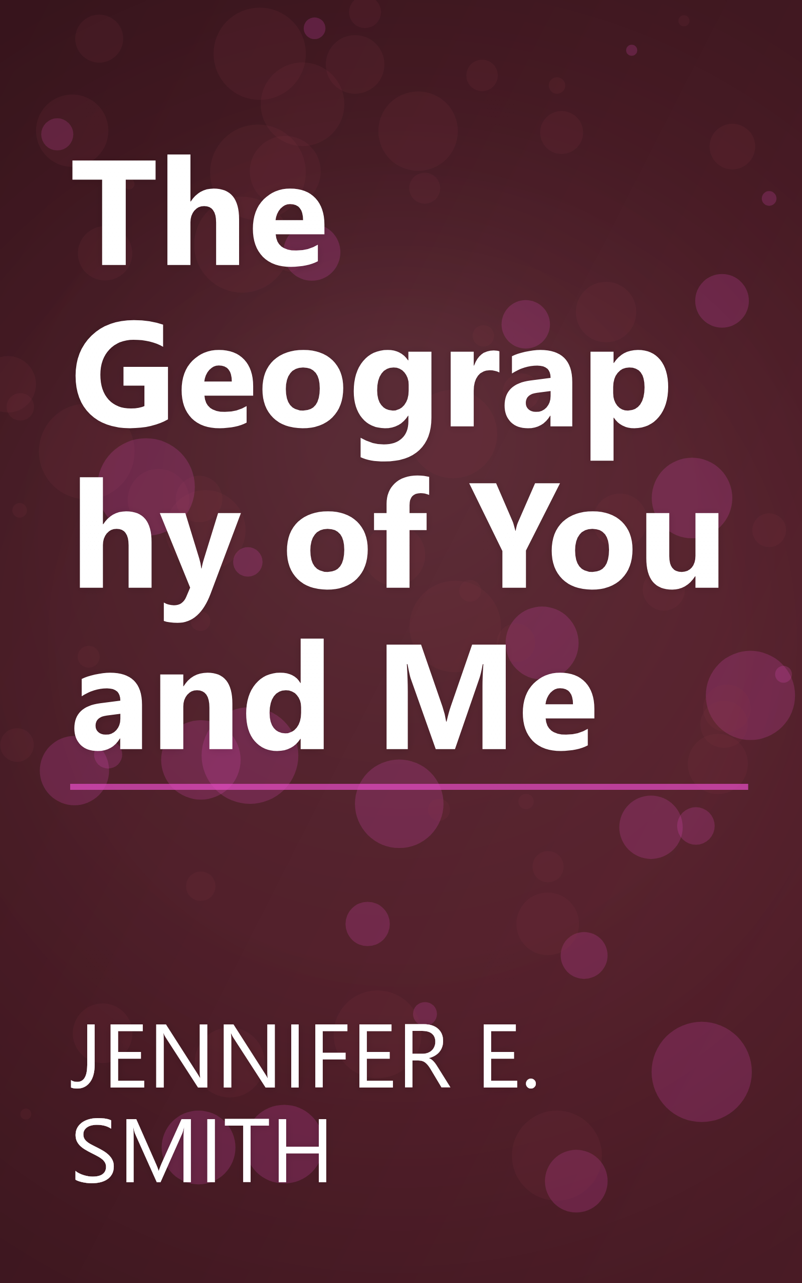 The Geography of You and Me book cover