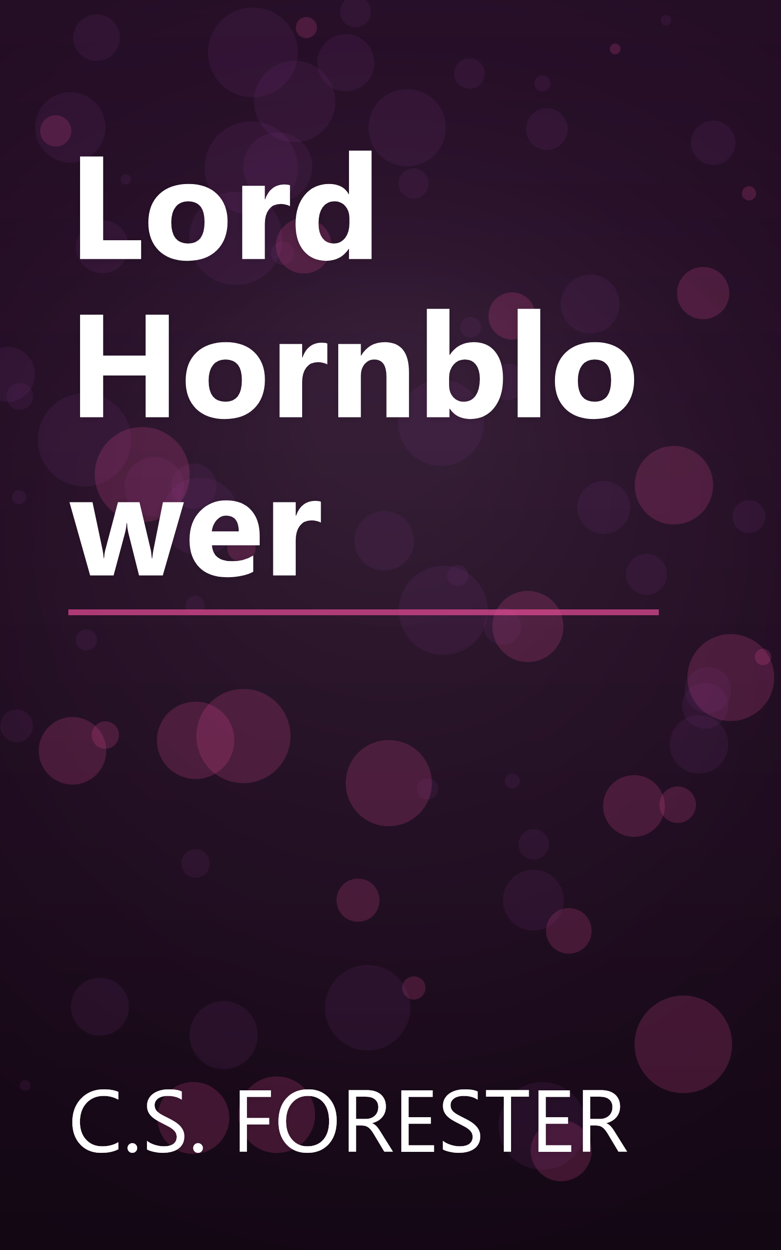 Lord Hornblower book cover