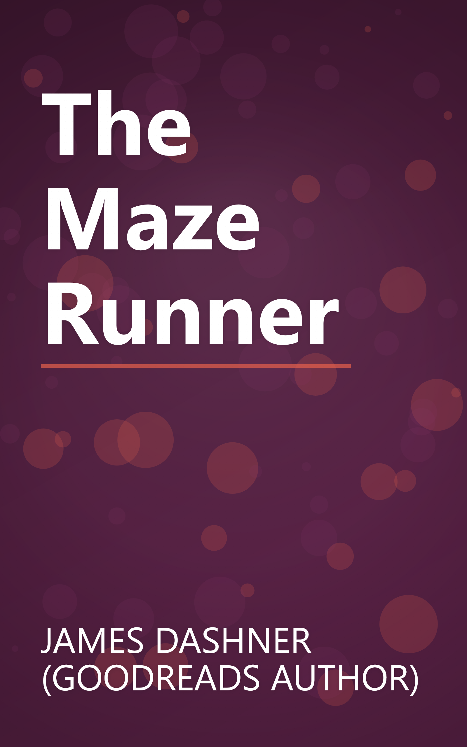 The Maze Runner book cover