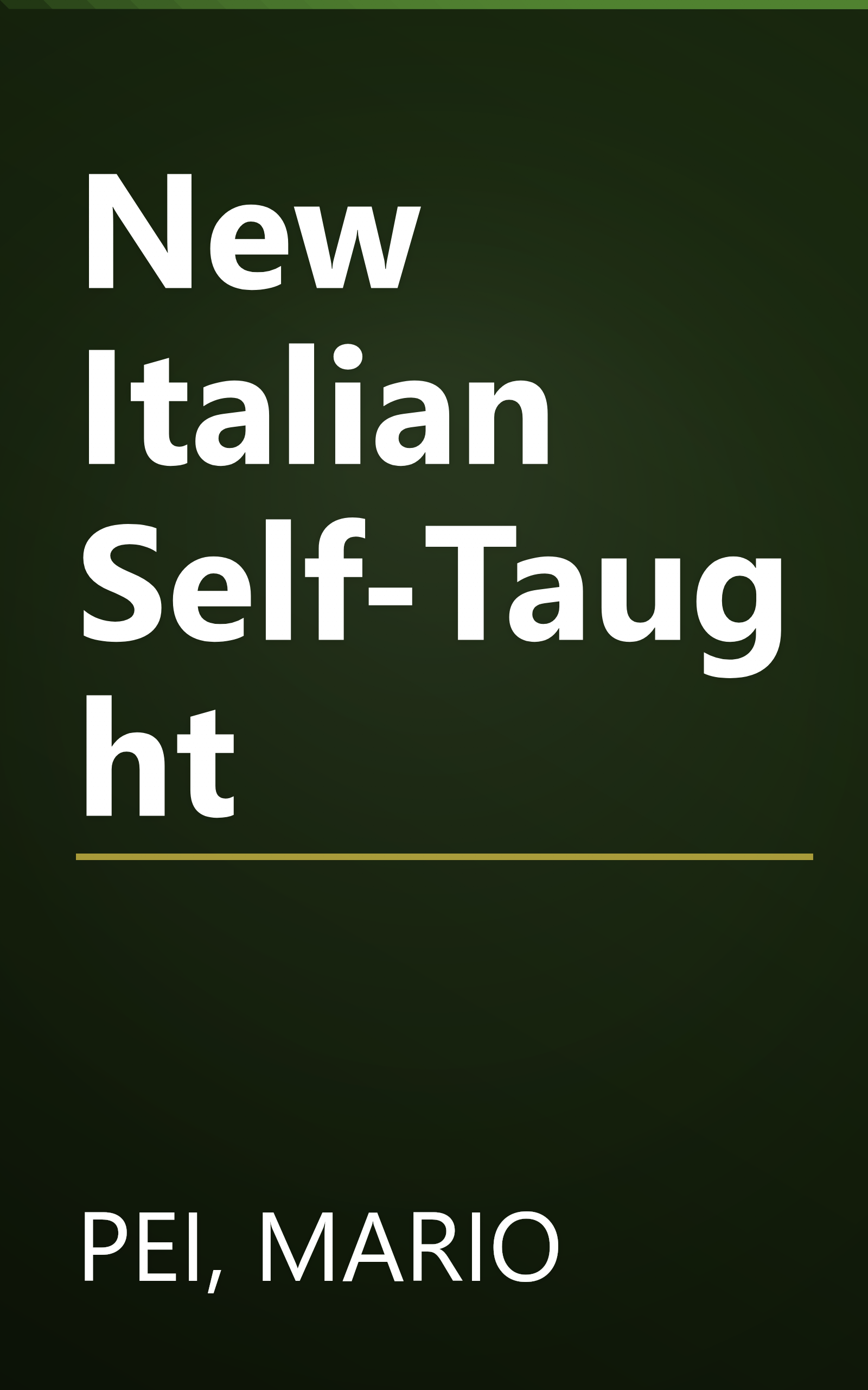 New Italian Self-Taught book cover