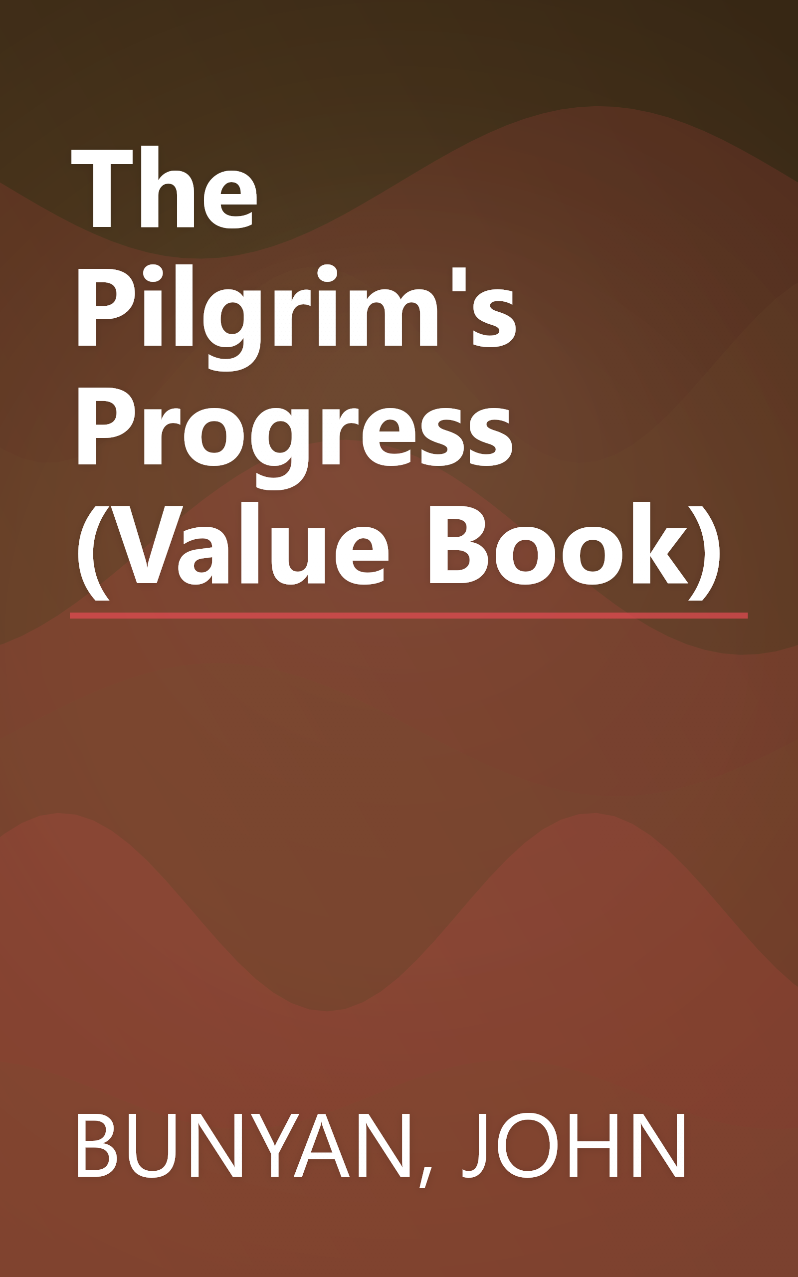 The Pilgrim's Progress (Value Book) book cover